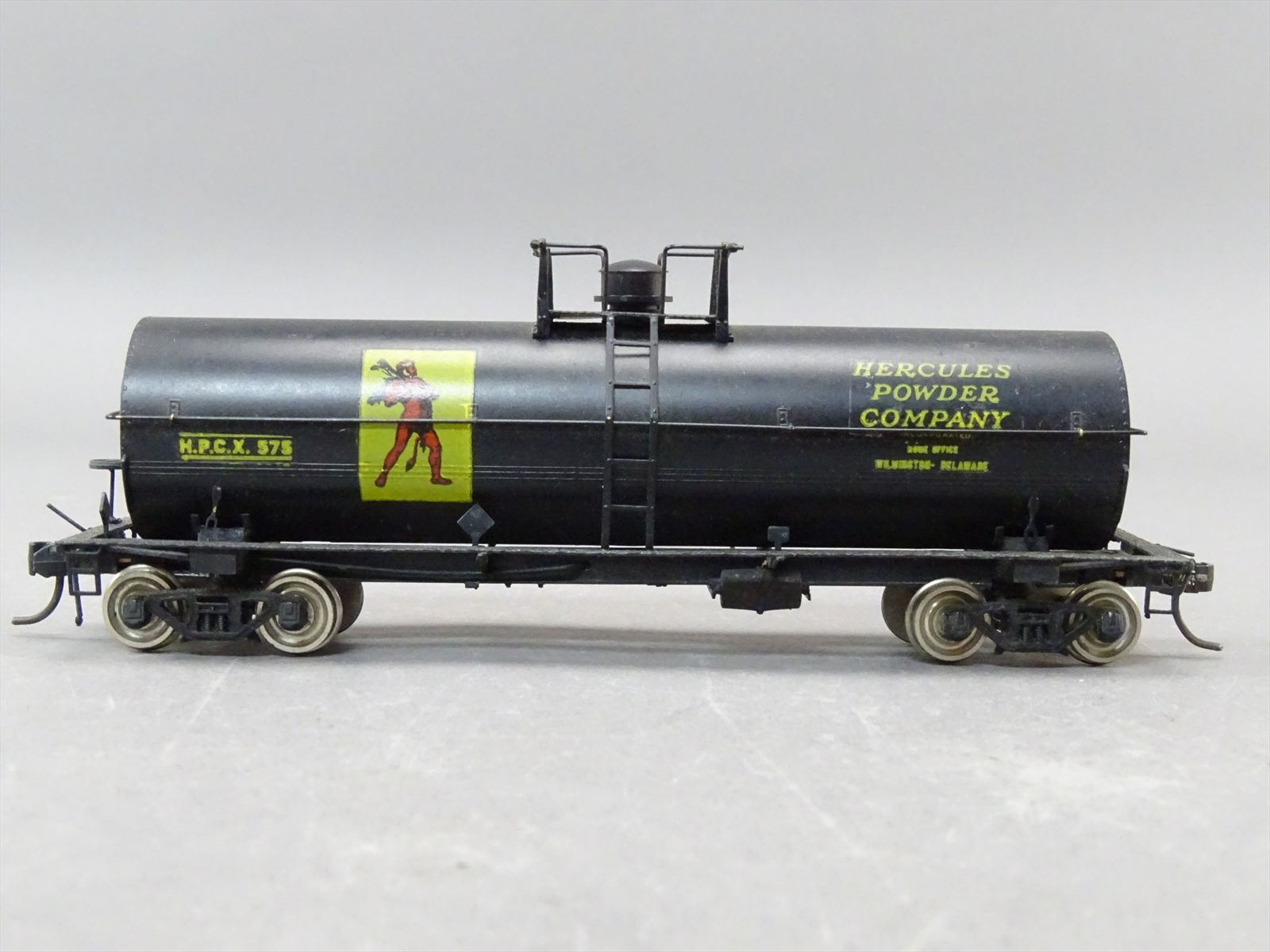 HO Brass Model - PSC 15654-1 HPCX Hercules Powder 11141 Gallon Tank Car ...