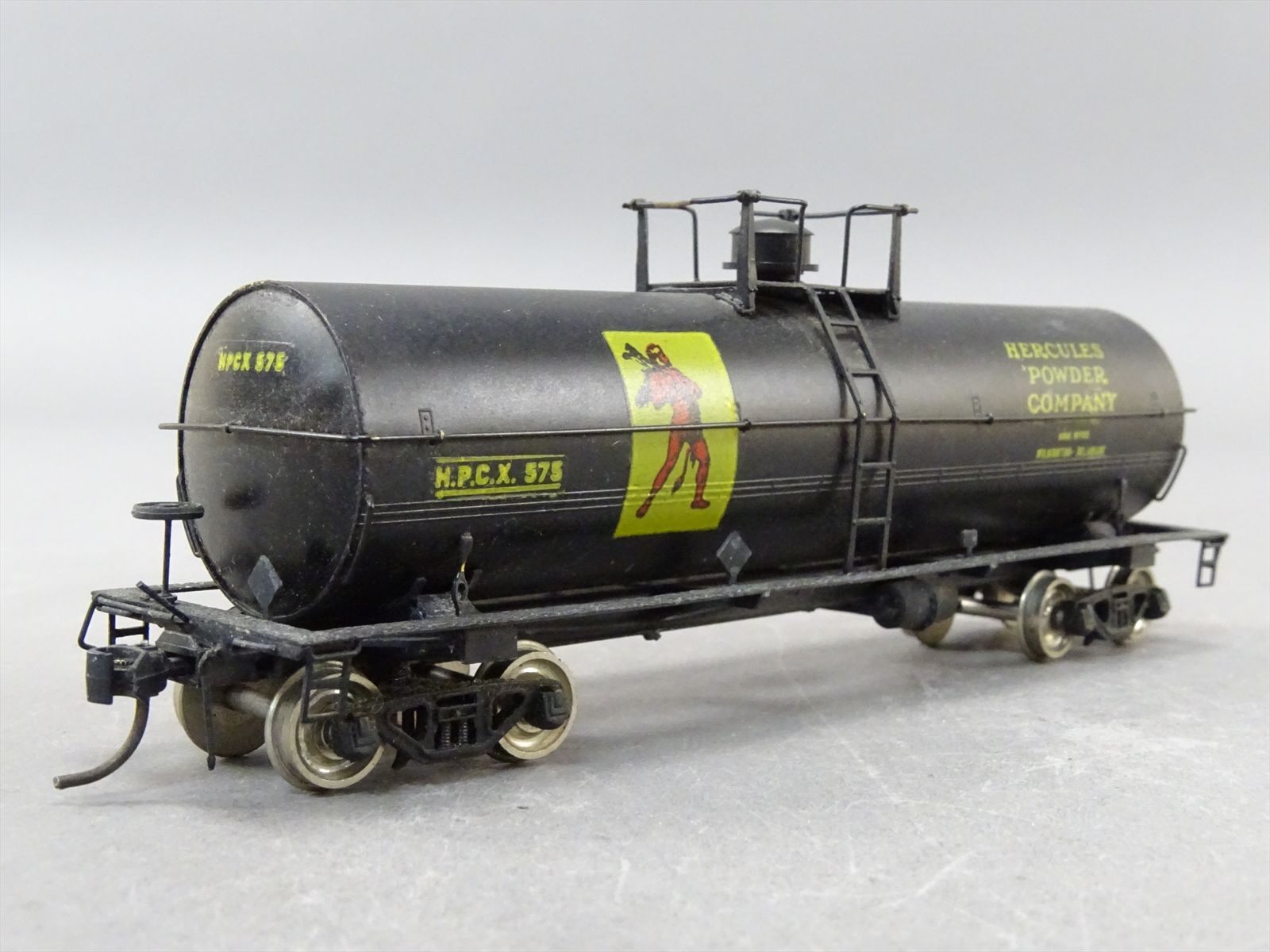 HO Brass Model - PSC 15654-1 HPCX Hercules Powder 11141 Gallon Tank Car ...