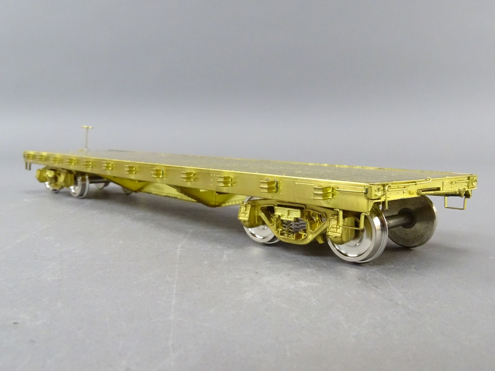 O Brass Model - PL Pacific Limited PL-1000 40' Fish Belly Flat Car ...
