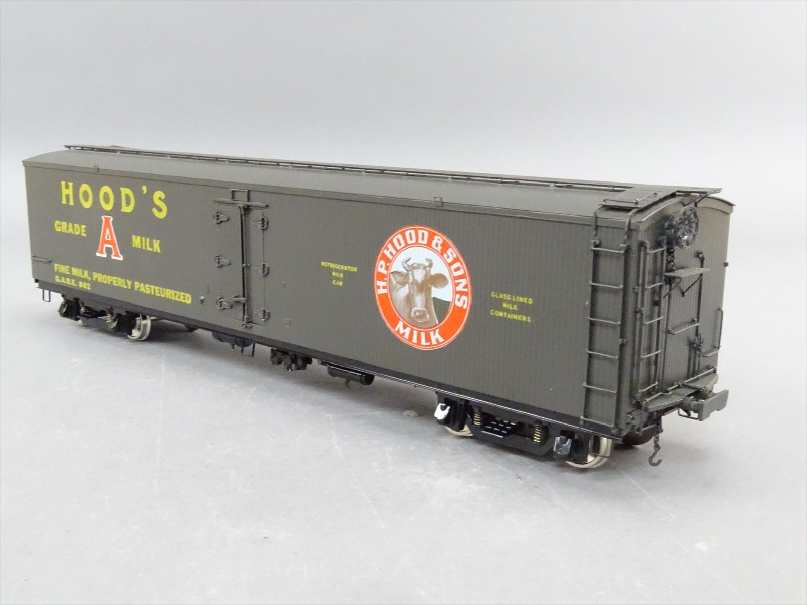 O Brass Model - PSC 16117 GARE Hood's Milk Tank Car Reefer 50' Wood ...