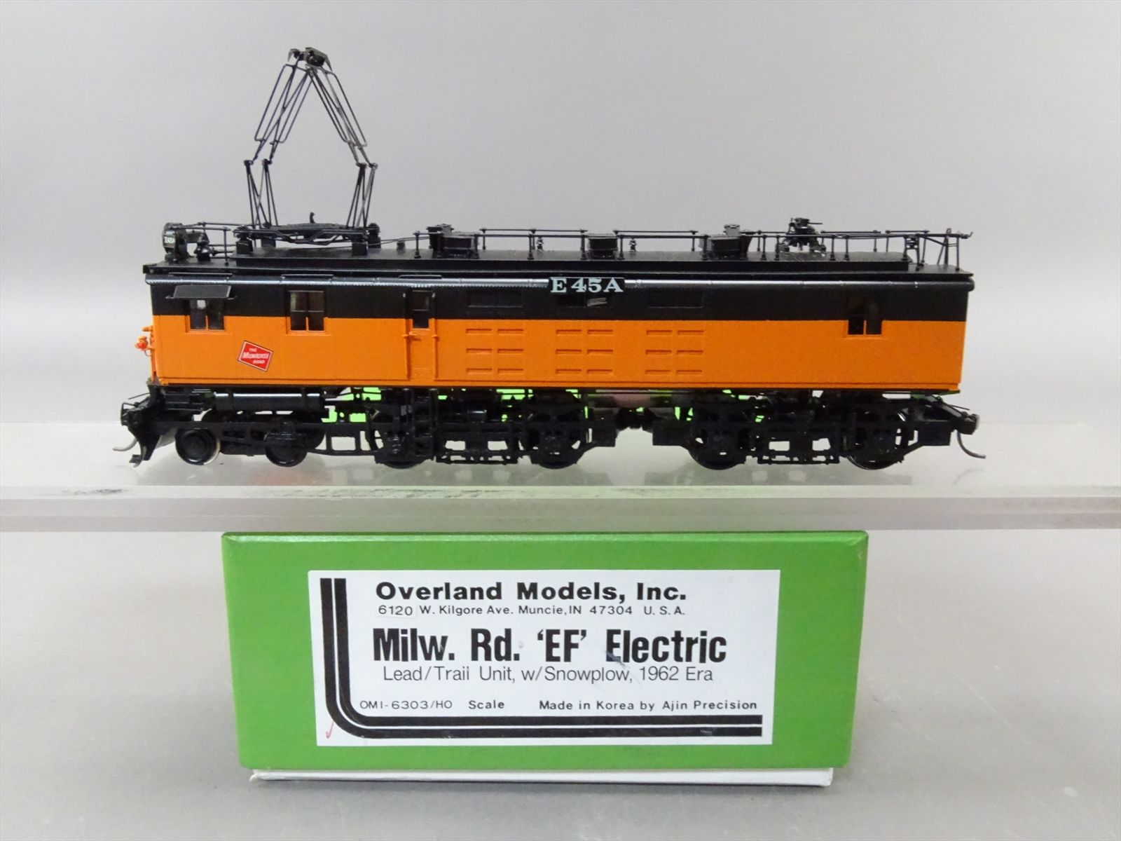 HO Brass Model - OMI 6303 Milwaukee Road EF Electric Lead / Trail Unit ...