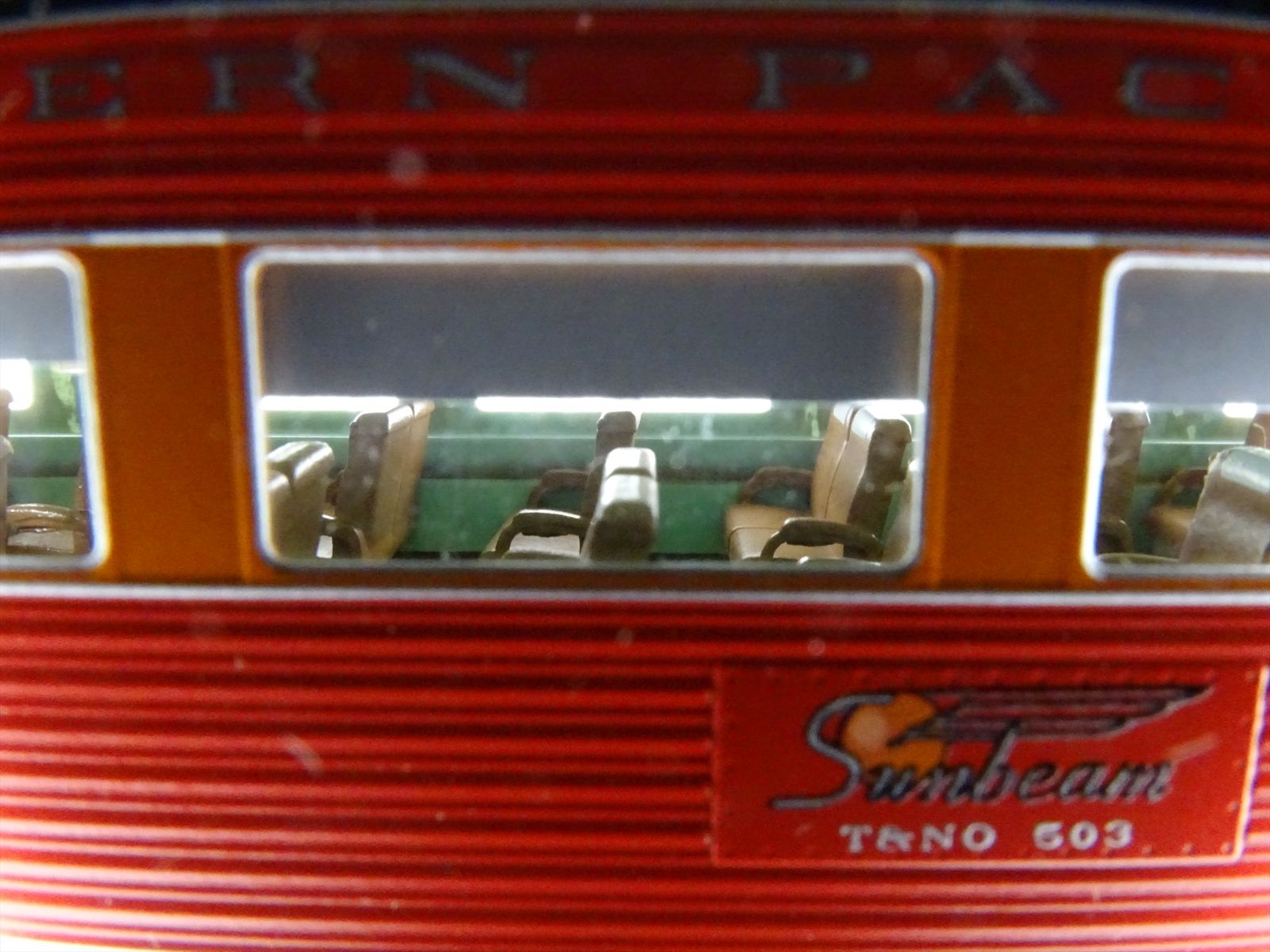 HO Brass Model - TCY 0952 SP / T&NO Southern Pacific / Texas & New Orleans 1937 Sunbeam West Car ...