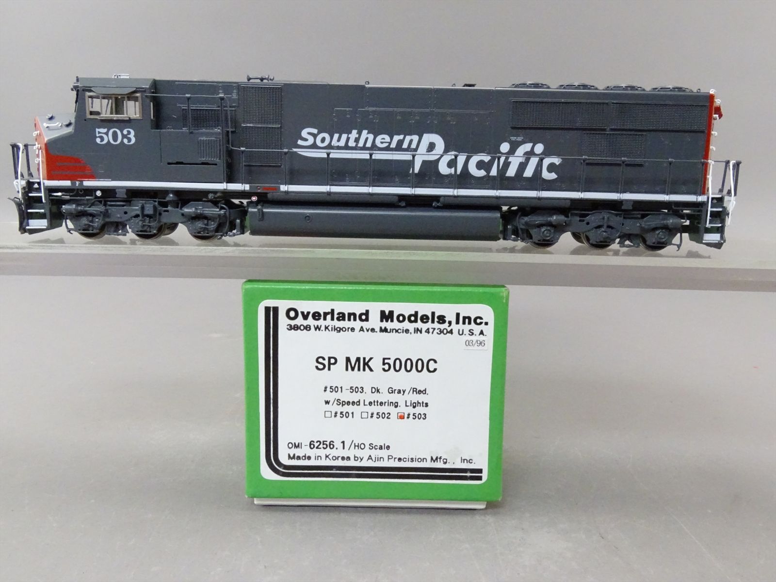 HO Brass Model - OMI 6256.1 SP Southern Pacific MK5000C Bloody Nose ...