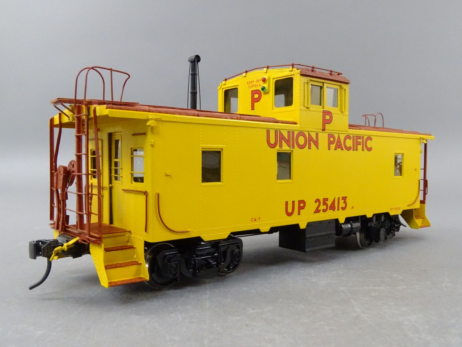 O Brass Model - OMI 0707 UP Union Pacific CA-7 Caboose GSI Trucks ...