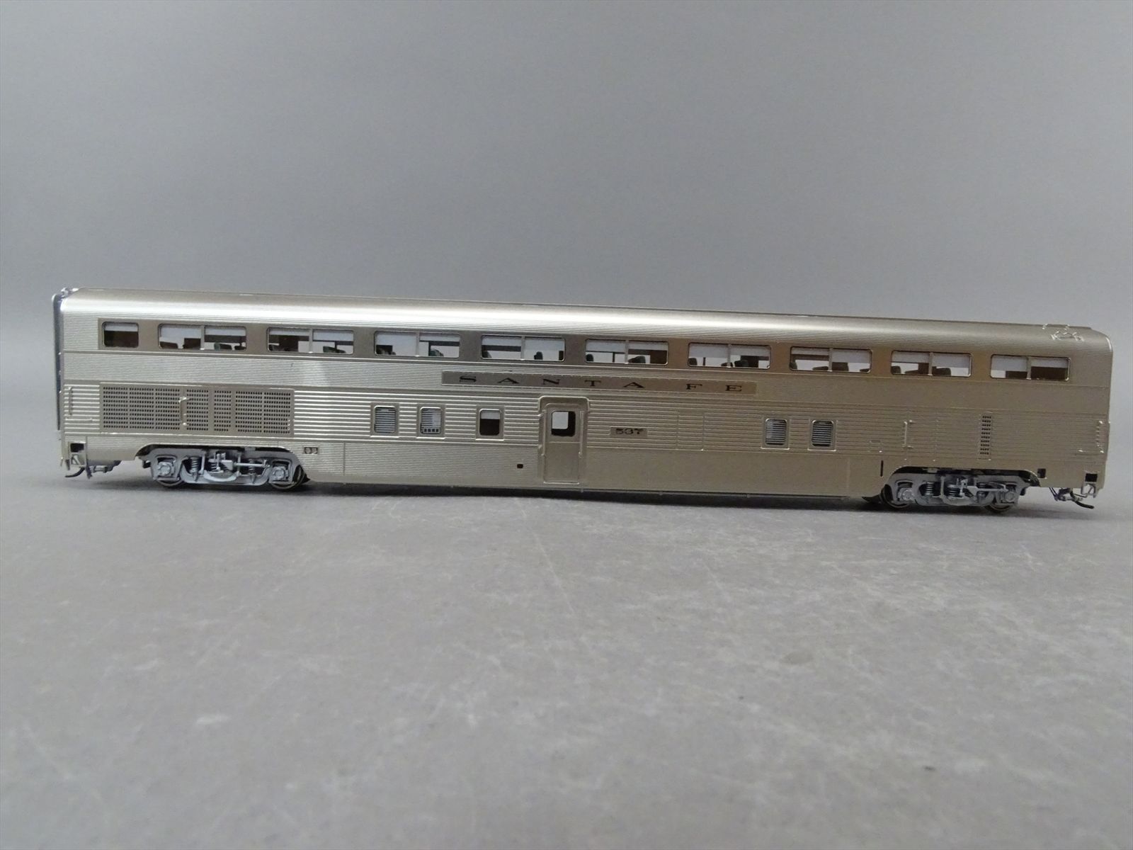 HO Brass Model - TCY 0459 AT&SF Santa Fe Budd Step Down Ends Coach #537 ...