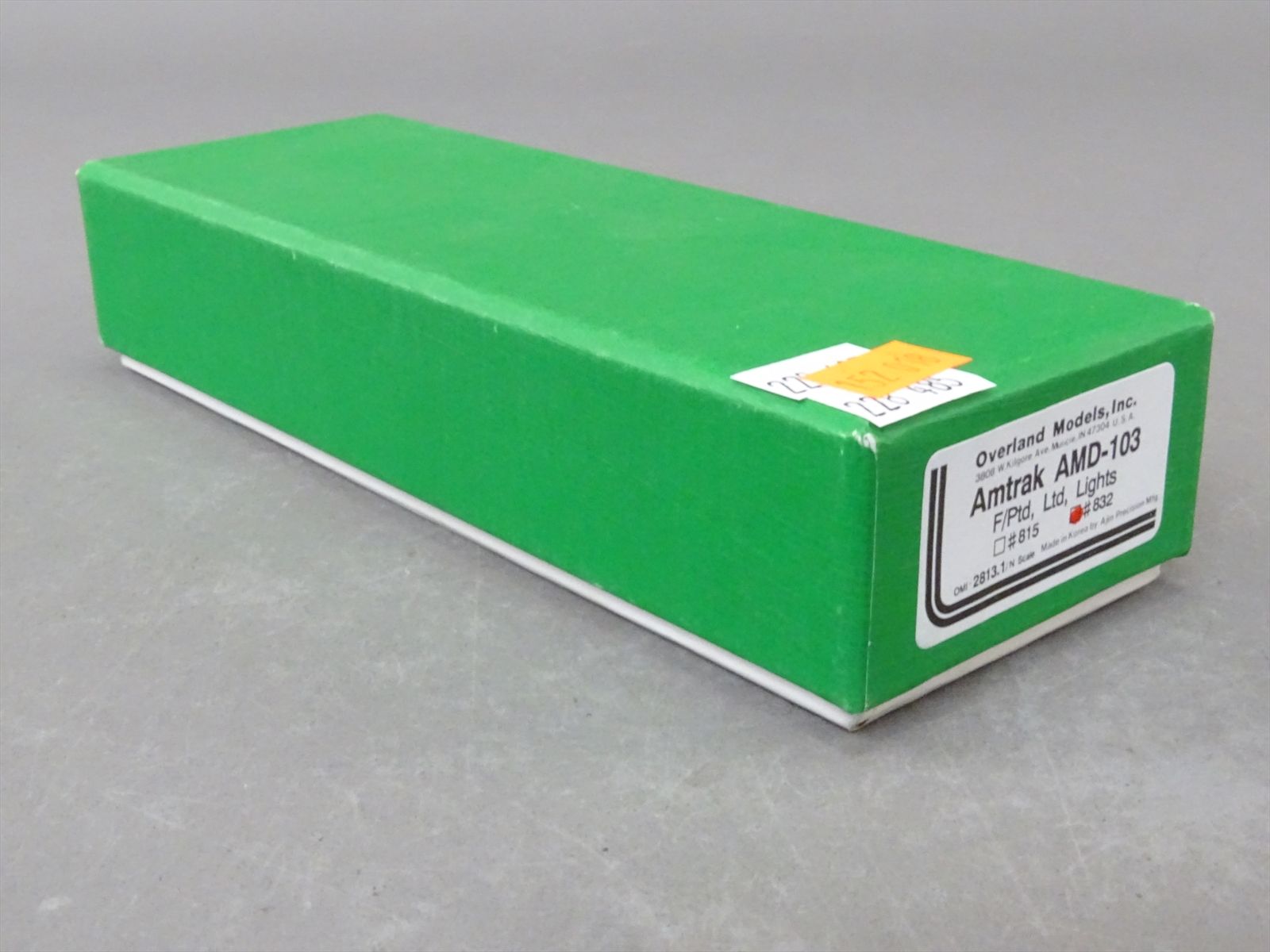 N Brass Model - OMI 2813.1 Amtrak AMD-103 #832 - F/P - 1999 Run - Ajin