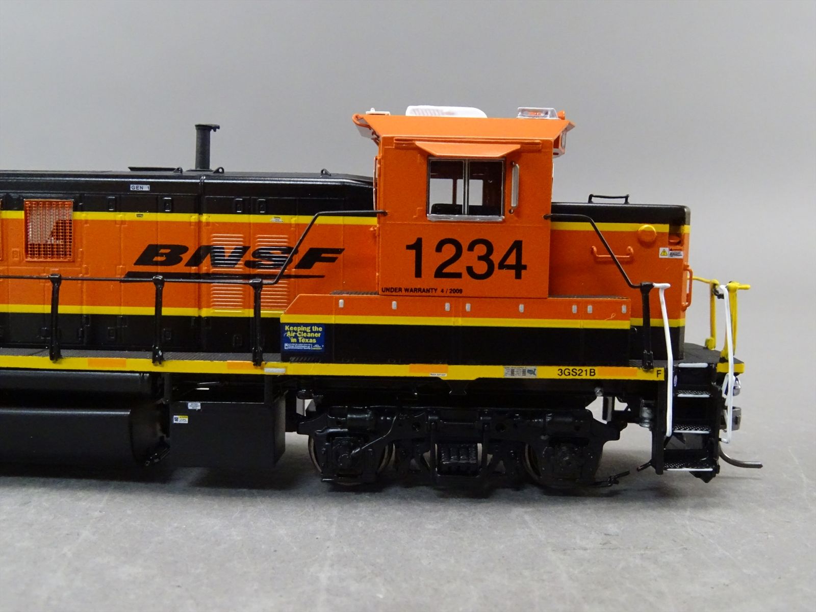 HO Brass Model - OMI AA-1351-5 BNSF Burlington Northern Santa Fe 3GS21B ...