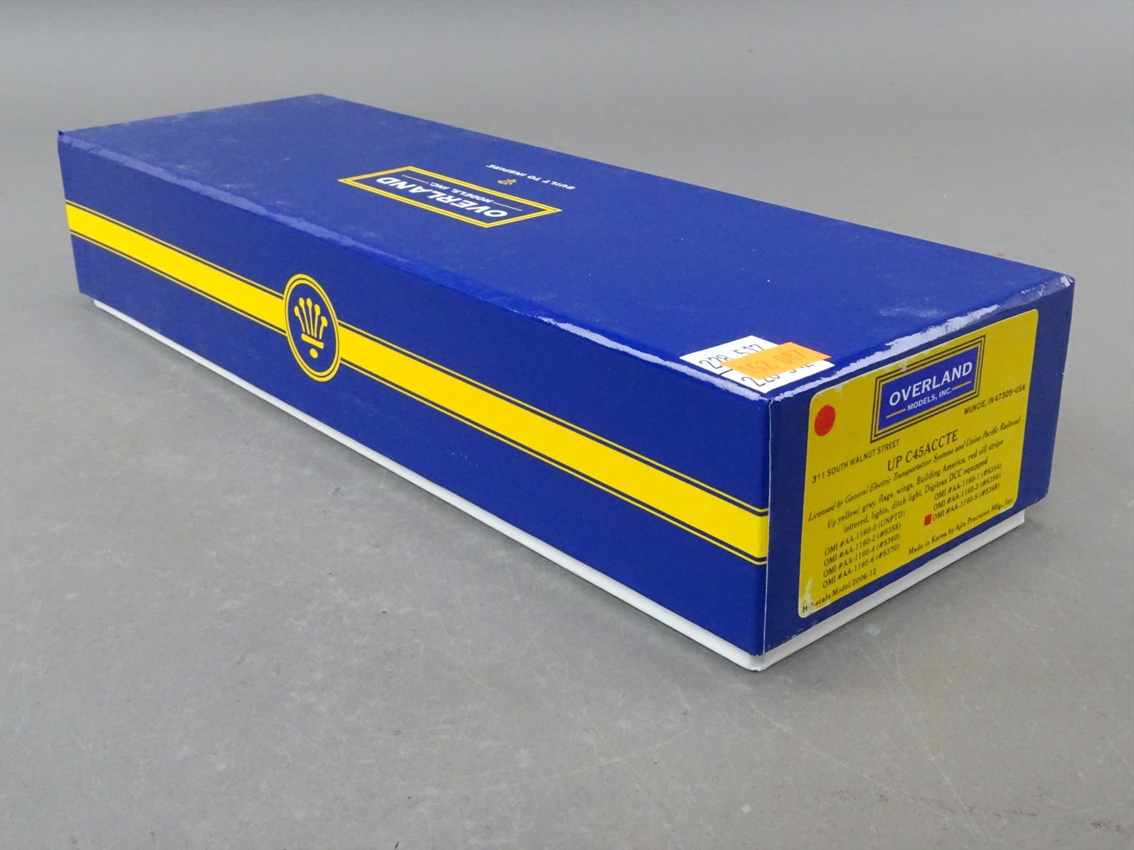 HO Brass Model - OMI AA-1160-5 UP Union Pacific GEVO C45ACCTE #5368 - F ...