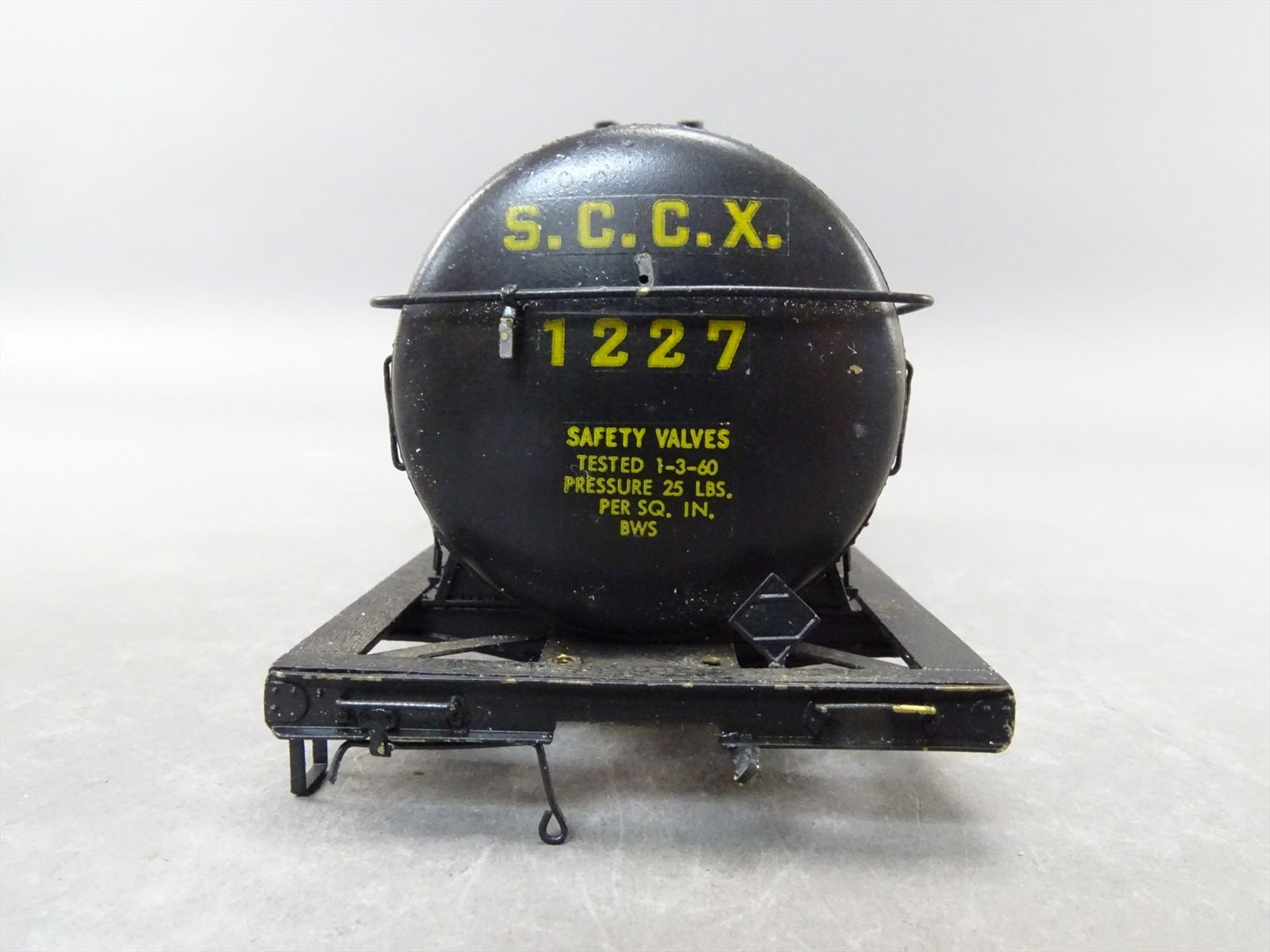 O Brass Model - PSC 15523 SCCX ACF 10000 Gallon Tank Car #1227 - Poor ...