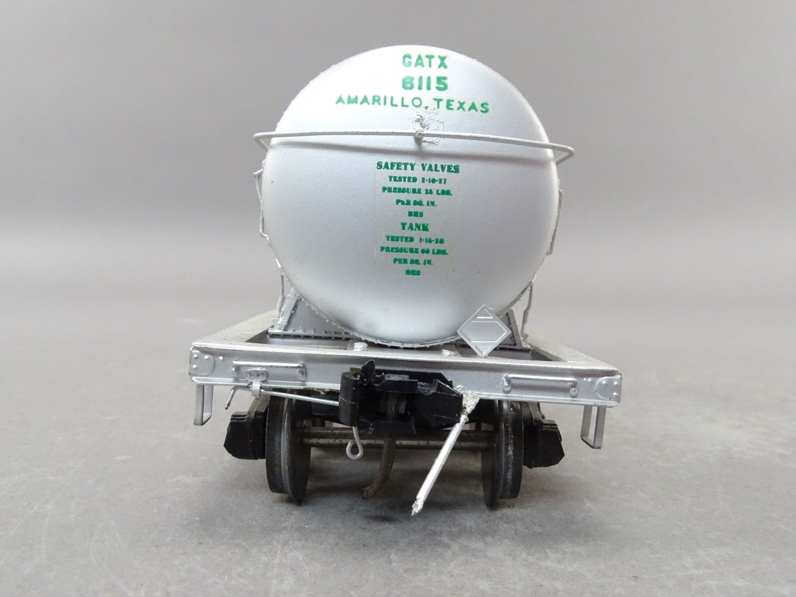 O Brass Model - PSC 15523 GATX ACF 10000 Gallon Tank Car #6115 - Poor ...