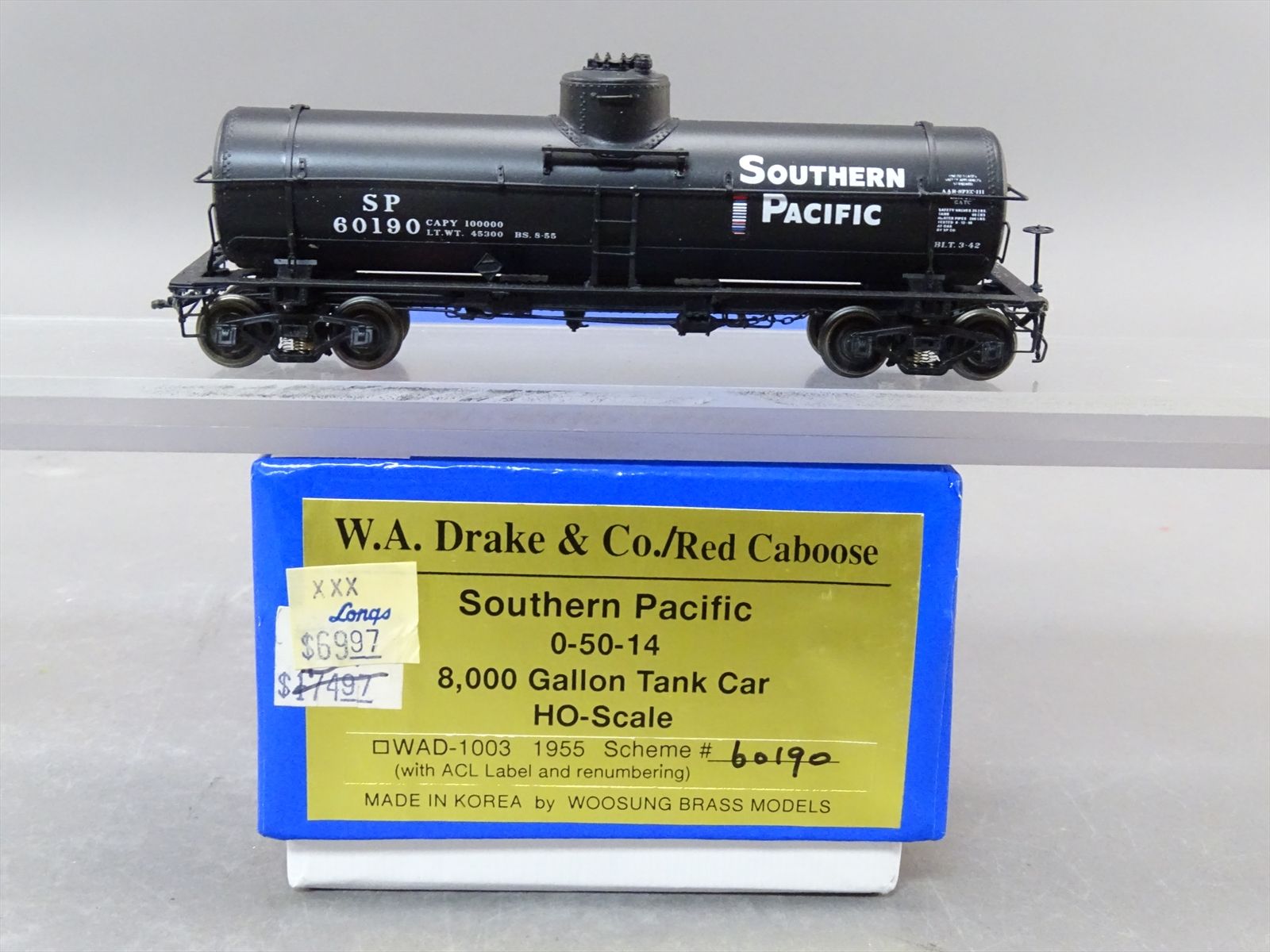 HO Brass Model - WAD W.A. Drake WAD-1003 SP Southern Pacific O-50-14 ...