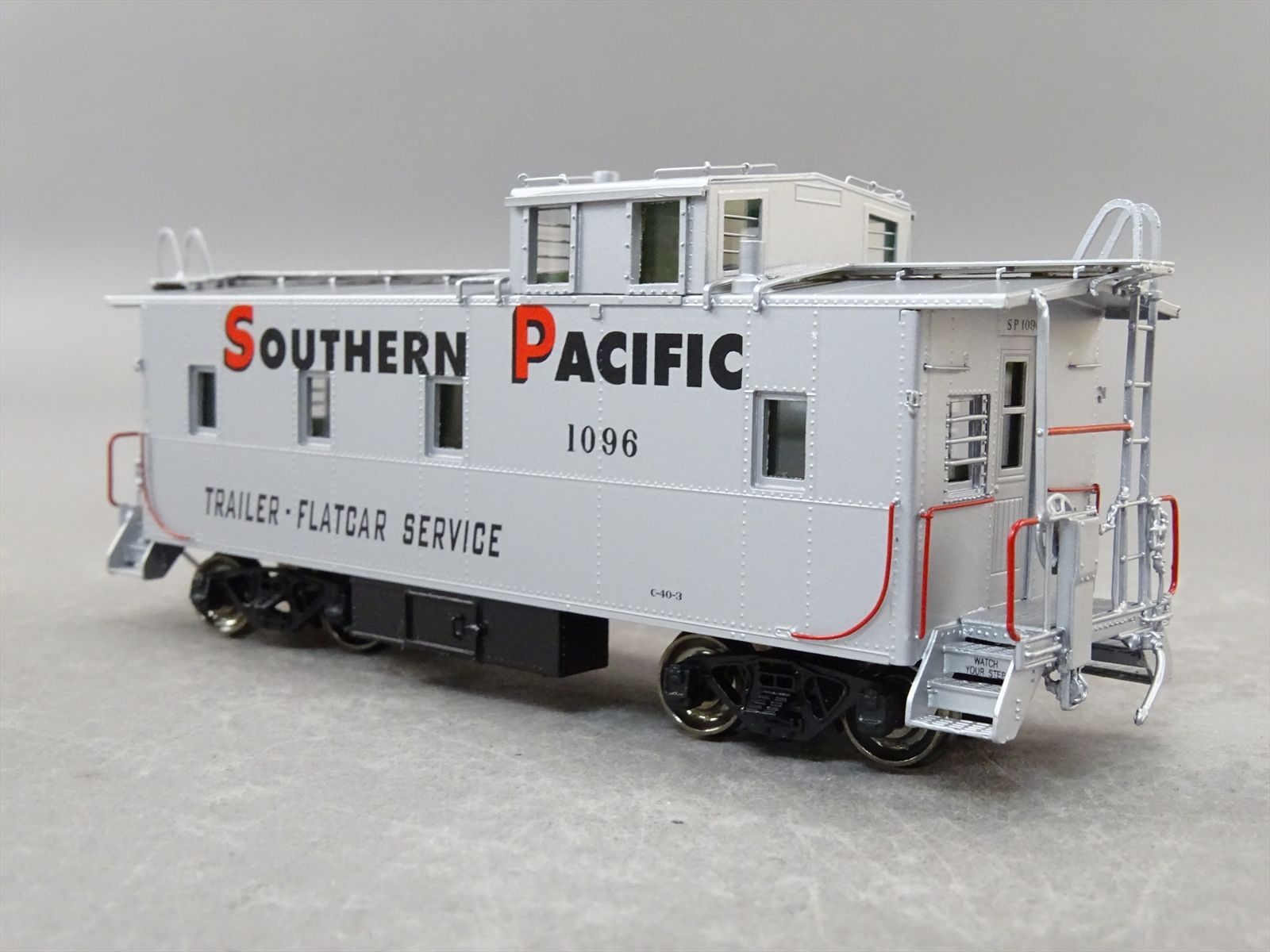 HO Brass Model - CIL 2421.1 SP Southern Pacific C-40-3 Caboose #1096 ...