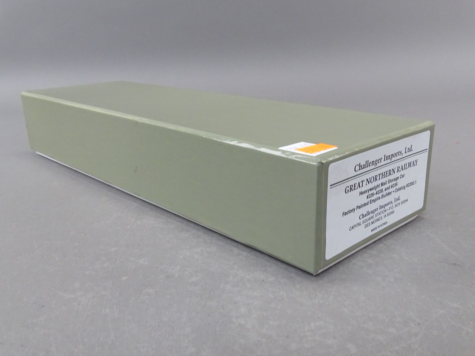 HO Brass Model - CIL 2393.1 GN Great Northern Heavyweight Mail Storage ...