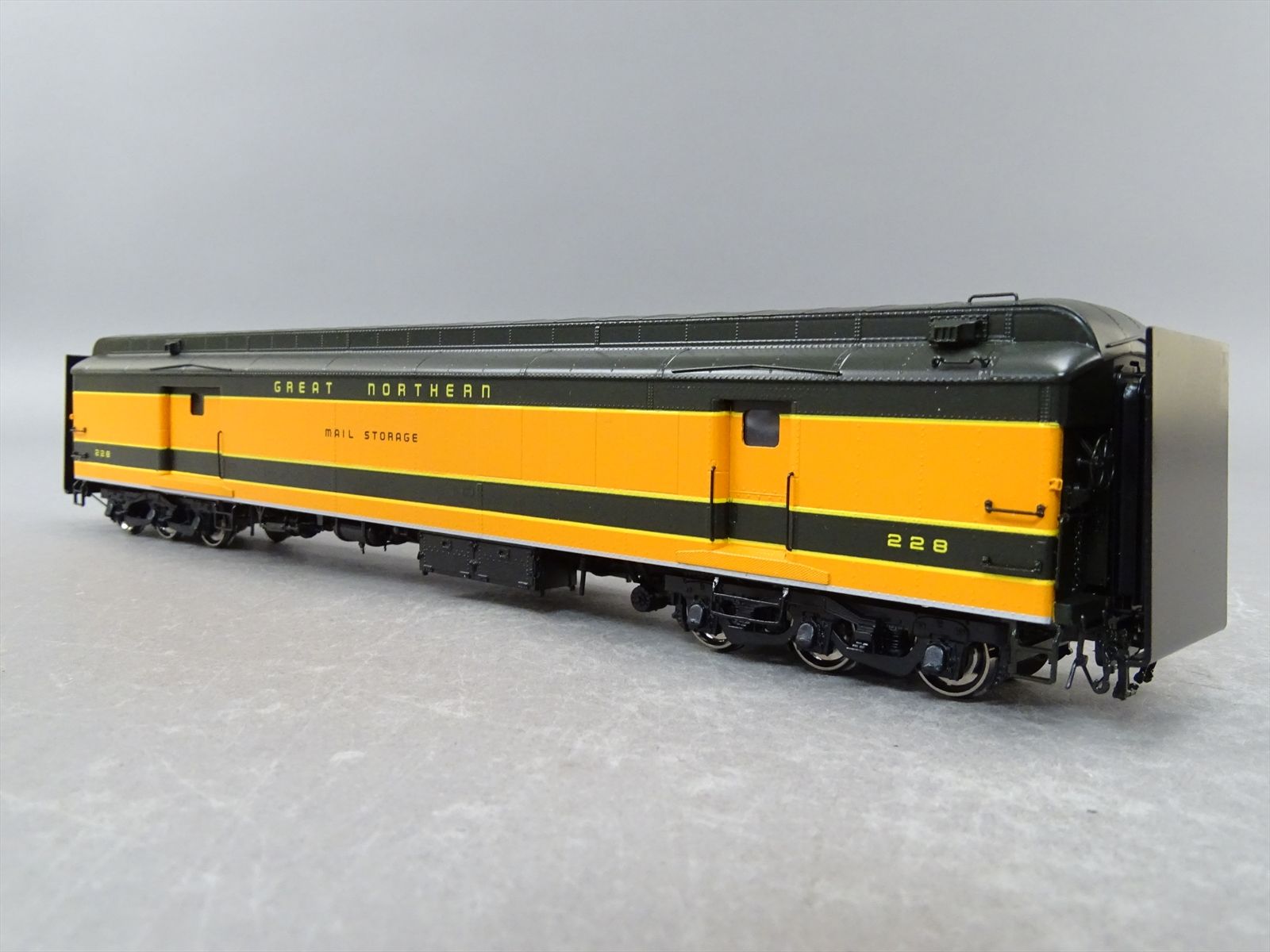 HO Brass Model - CIL 2393.1 GN Great Northern Heavyweight Mail Storage ...