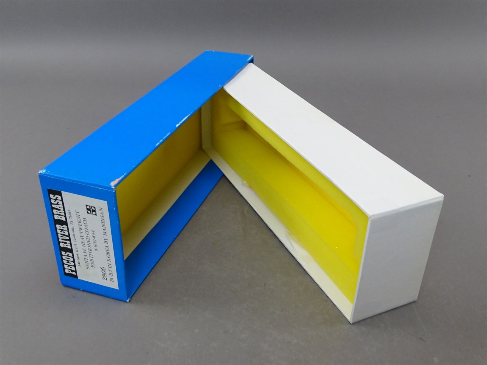 HO Brass Model - PRB Pecos River 2806 AT&SF Santa Fe HW Paritioned ...