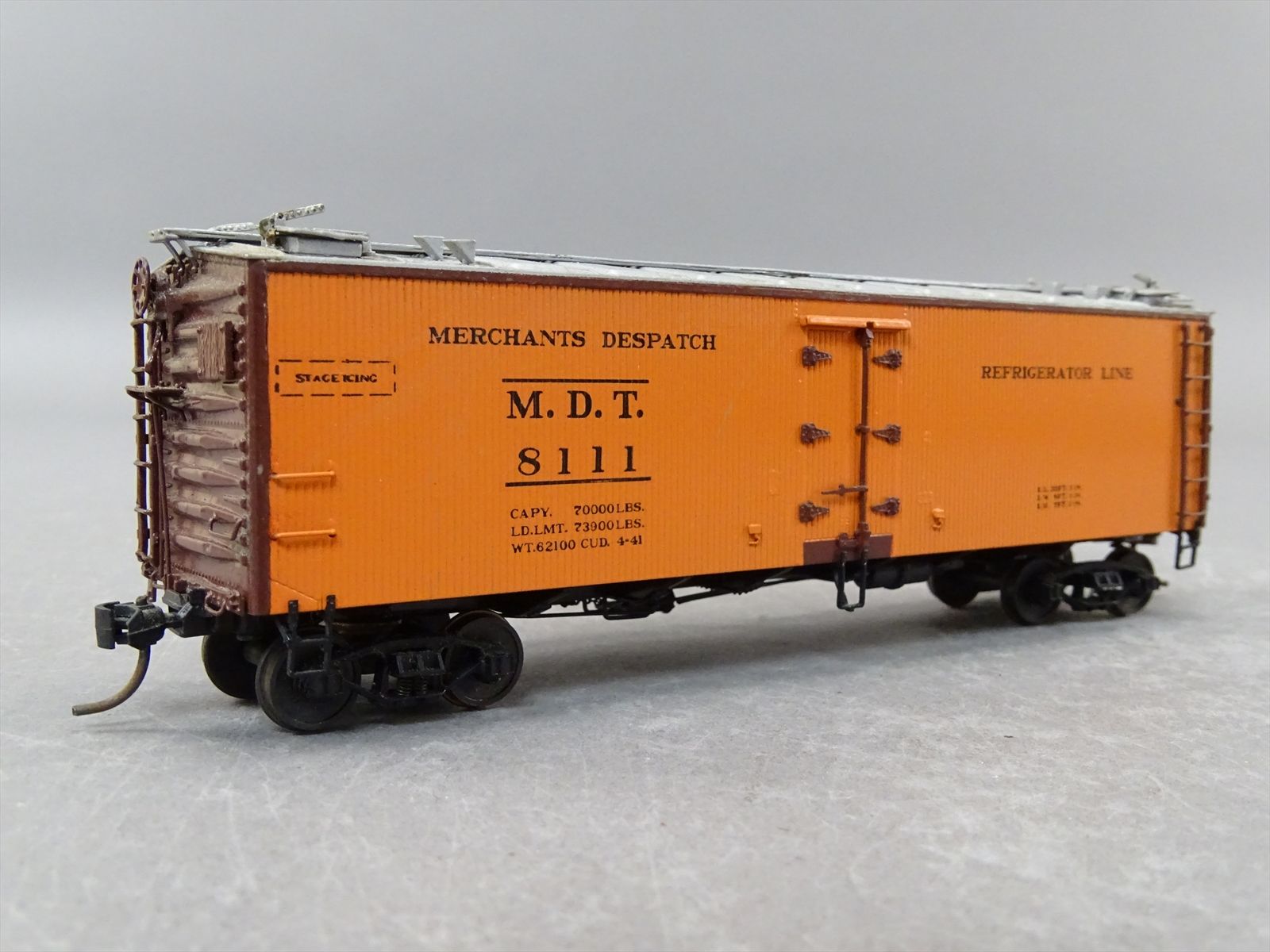 HO Brass Model - OMI 3249.1 MDT Merchants Despatch Composite Reefer ...