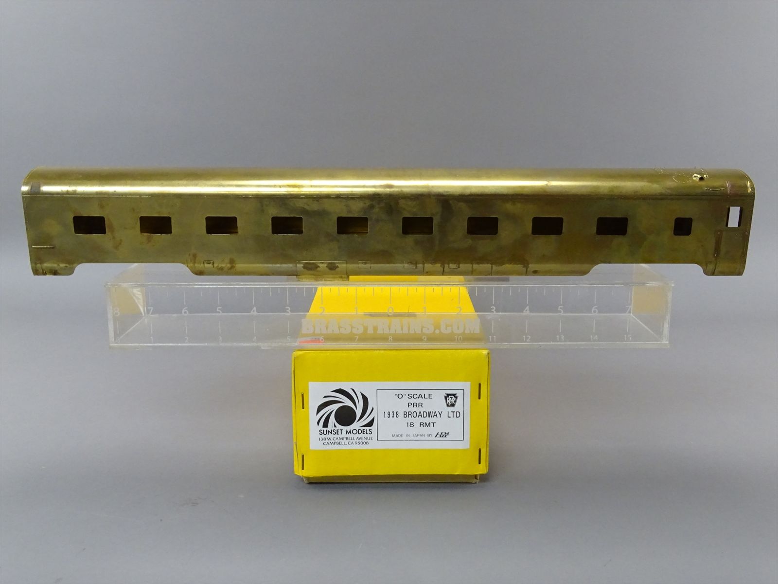 O Brass Model - Sunset PRR Pennsylvania 1938 Broadway Limited 18 ...