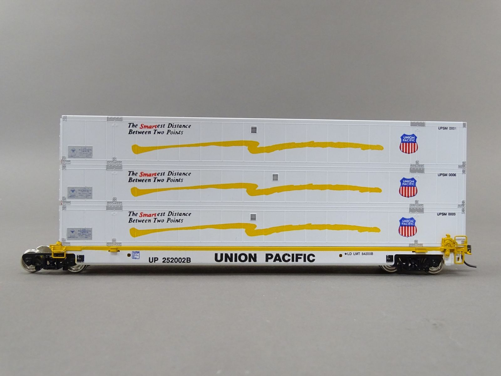 HO Brass Model - OMI 1340.1 UP Union Pacific Triple Stack Smart Car ...