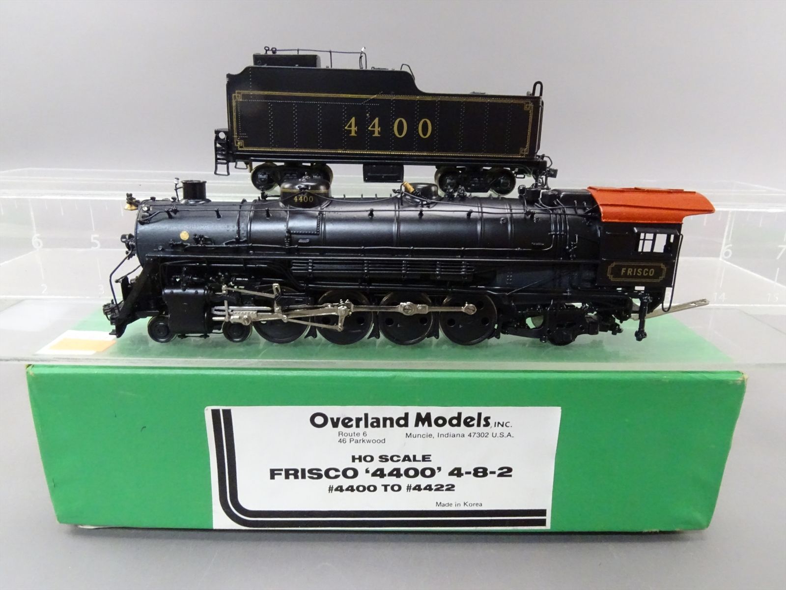 HO Brass Model - OMI 1415 SLSF Frisco 4-8-2 #4400 - Custom - 1979 Run ...