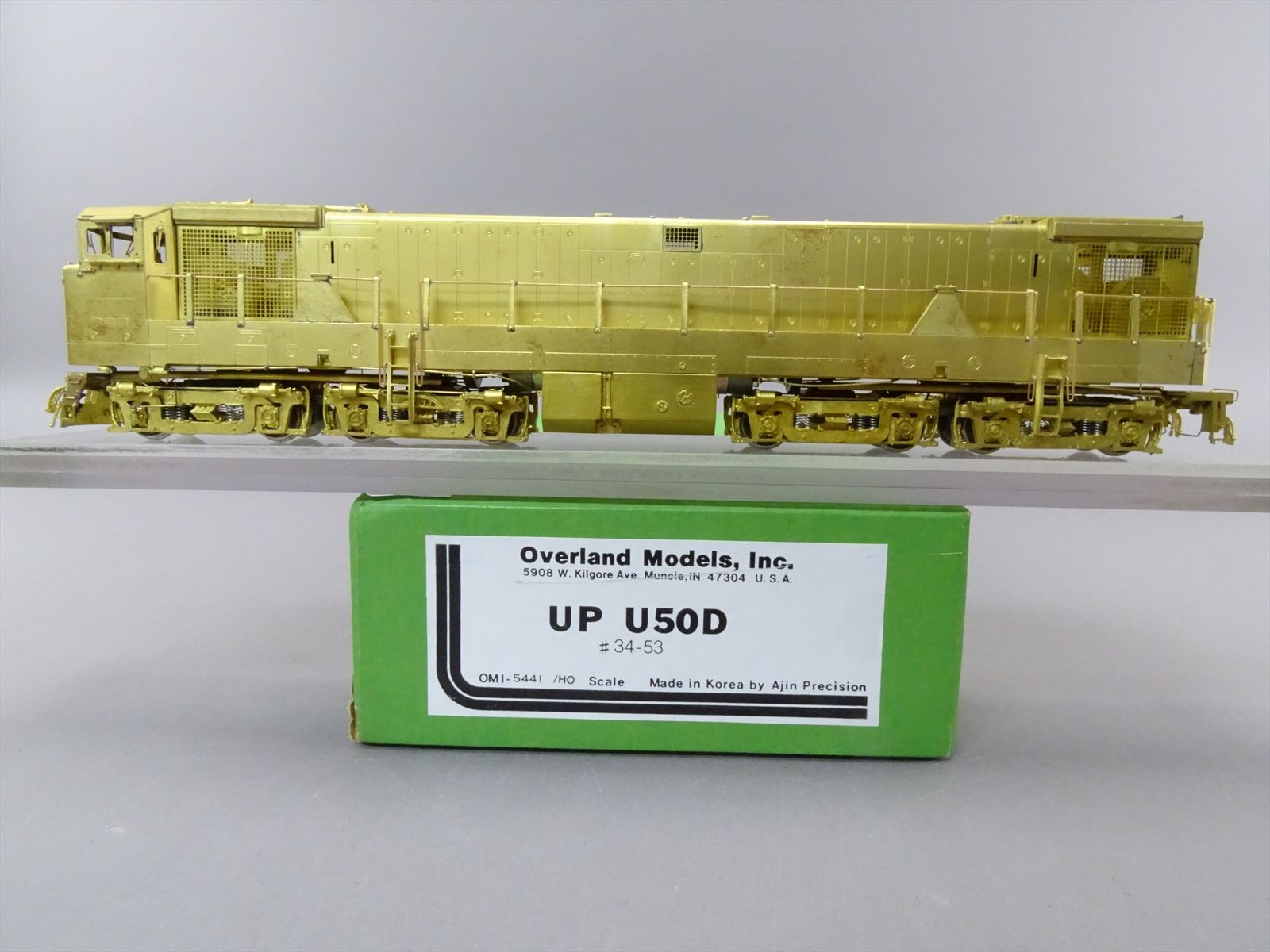 HO Brass Model - OMI 5441 UP Union Pacific U50D #34 - 53 - Unpainted ...