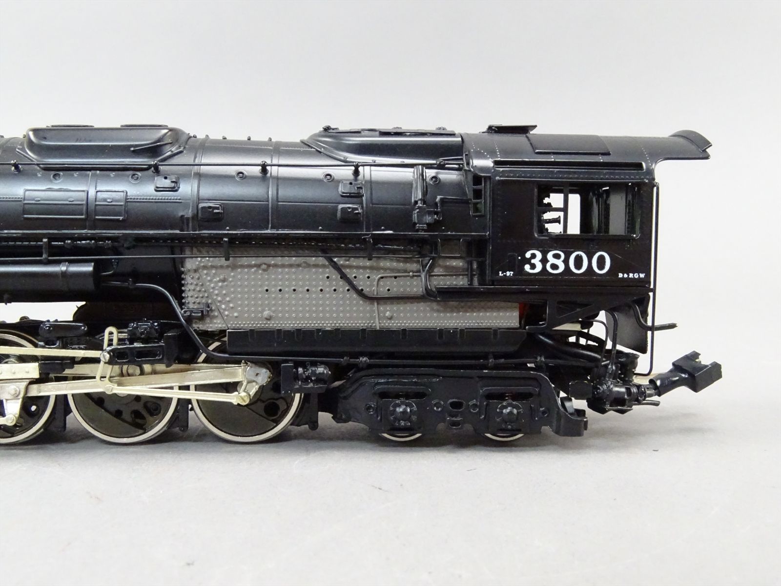 HO Brass Model - Key CS#89 D&RGW Rio Grande 4-6-6-4 #3800 Black ...