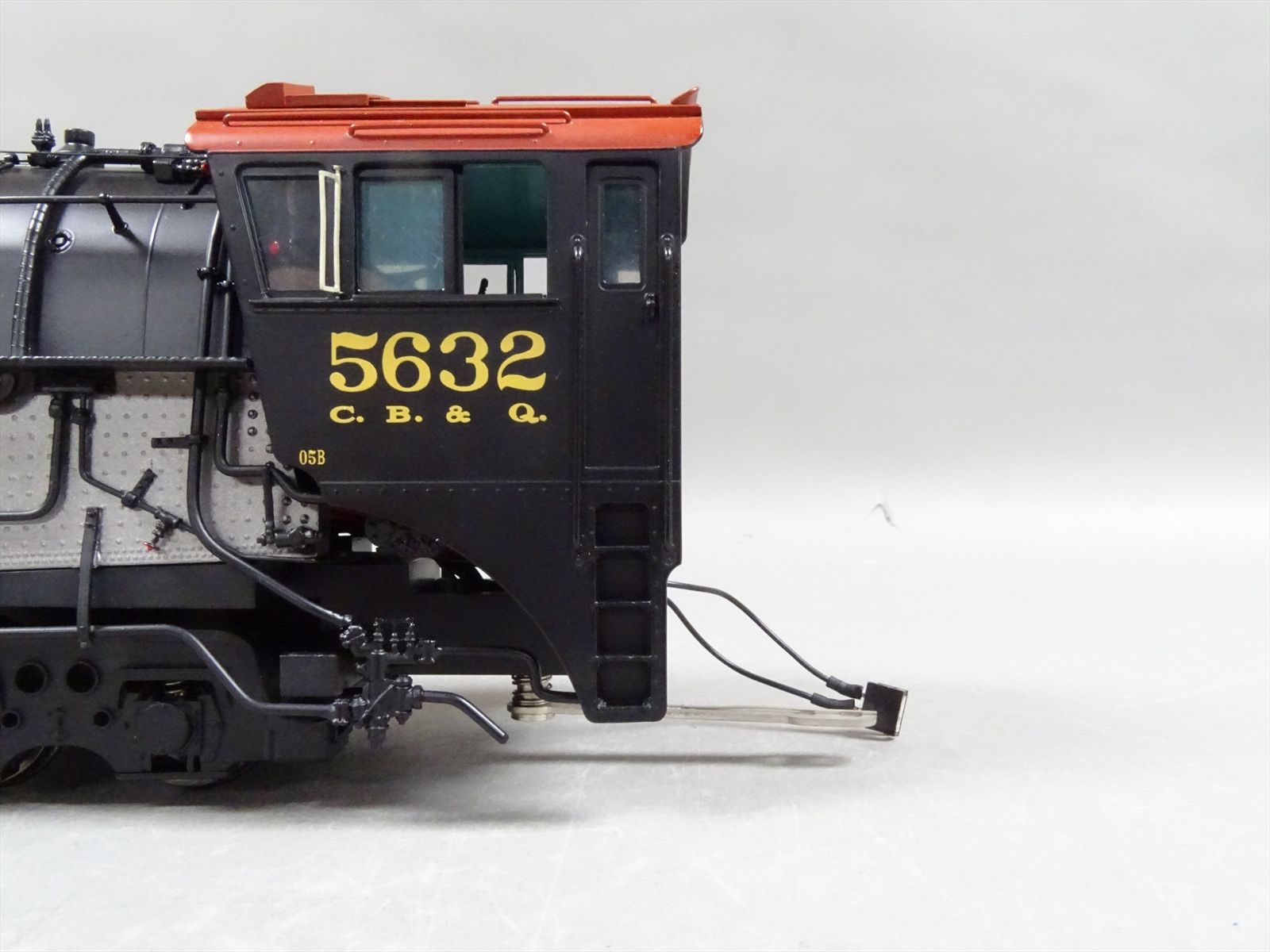 O Brass Model 2-Rail - SS Sunset CB&Q Burlington O-5B 4-8-4 Closed Cab ...
