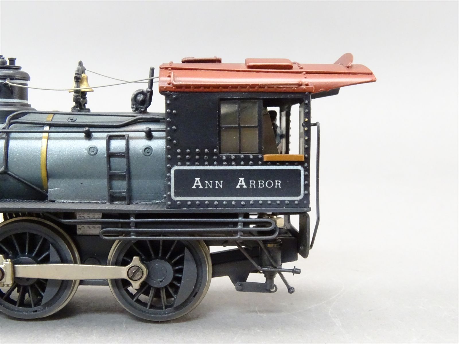 HO Brass Model - AHM WAB as AA Ann Arbor 2-6-0 #25 - Custom + Weathered ...