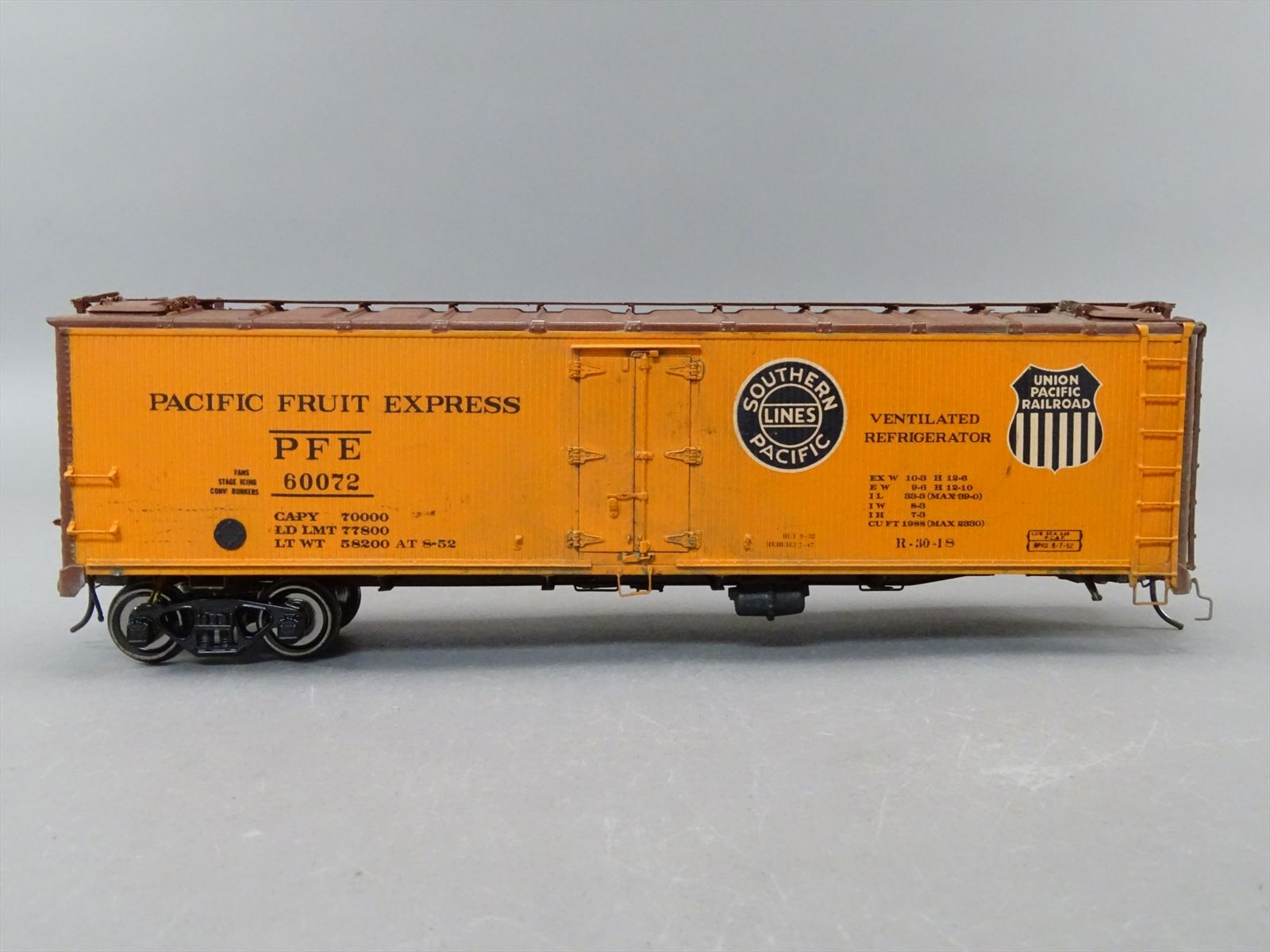 O Brass Model - PSC 16001 SP / PFE Southern Pacific Fruit Express 40 ...