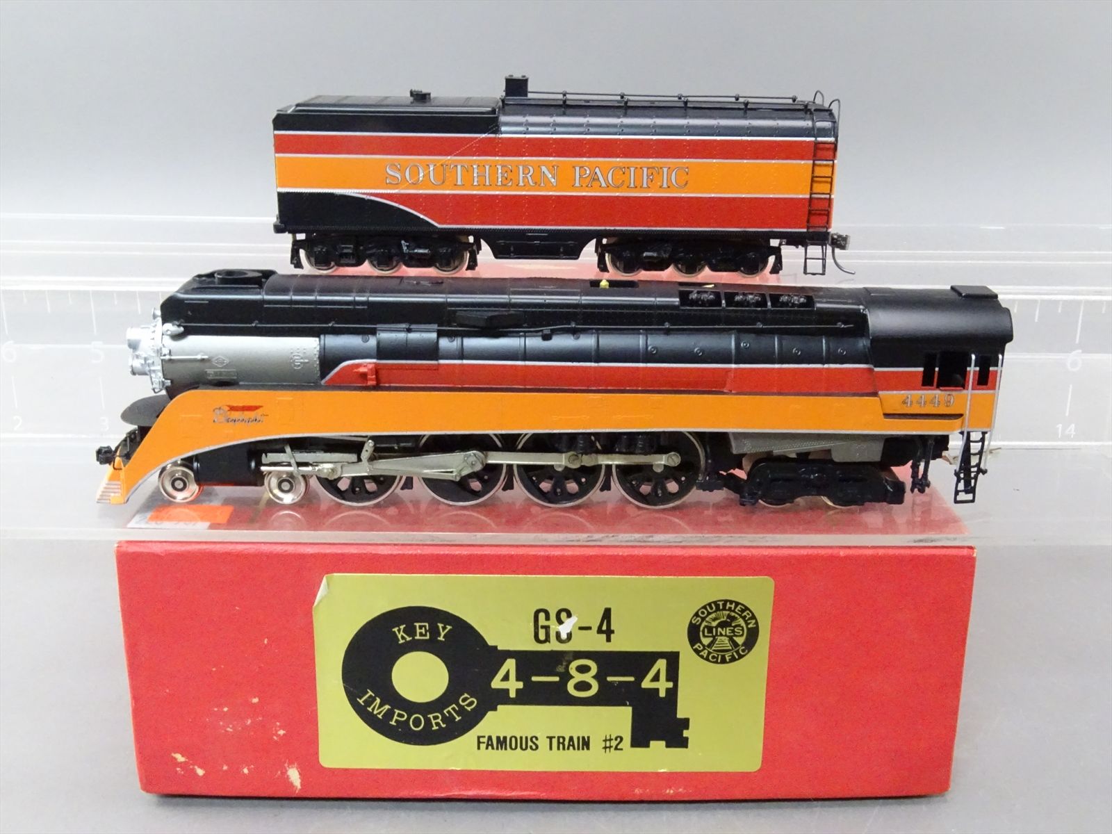 HO Brass Model - Key Famous Train #2 SP Southern Pacific GS-4 4-8-4 ...
