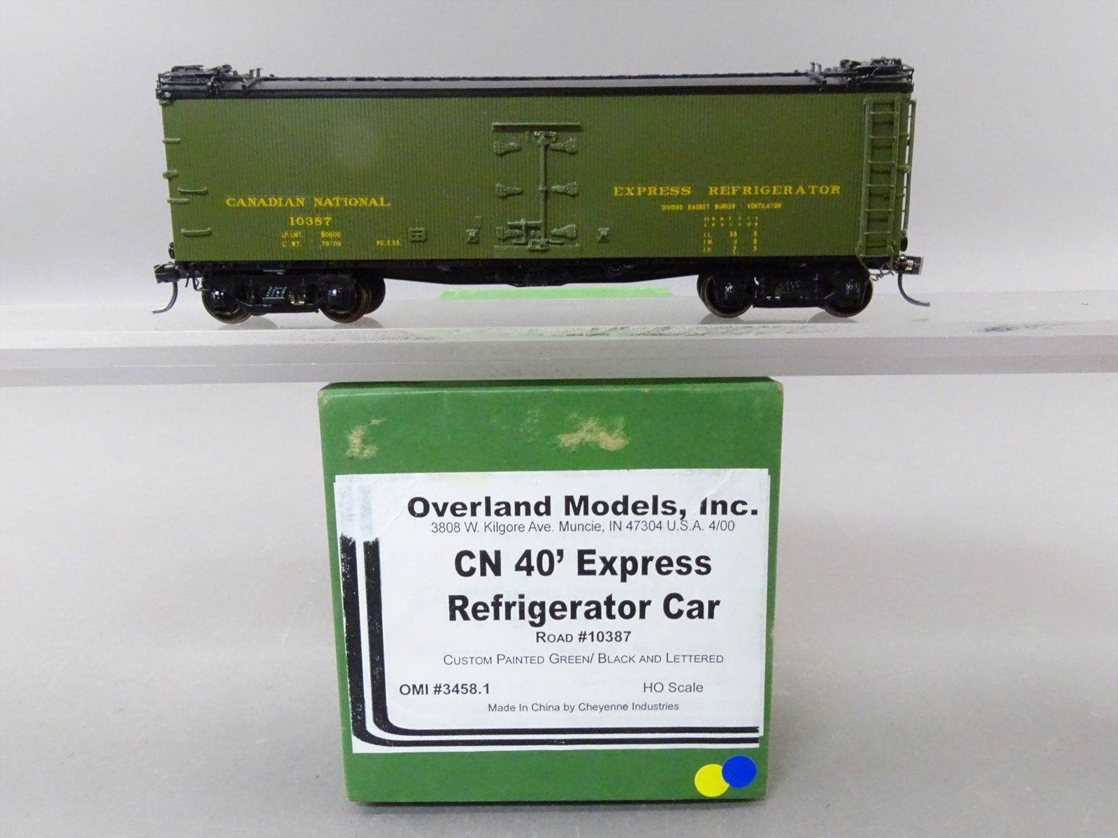 HO Brass Model - OMI 3458.1 CN CNR Canadian National 40' Express Reefer ...