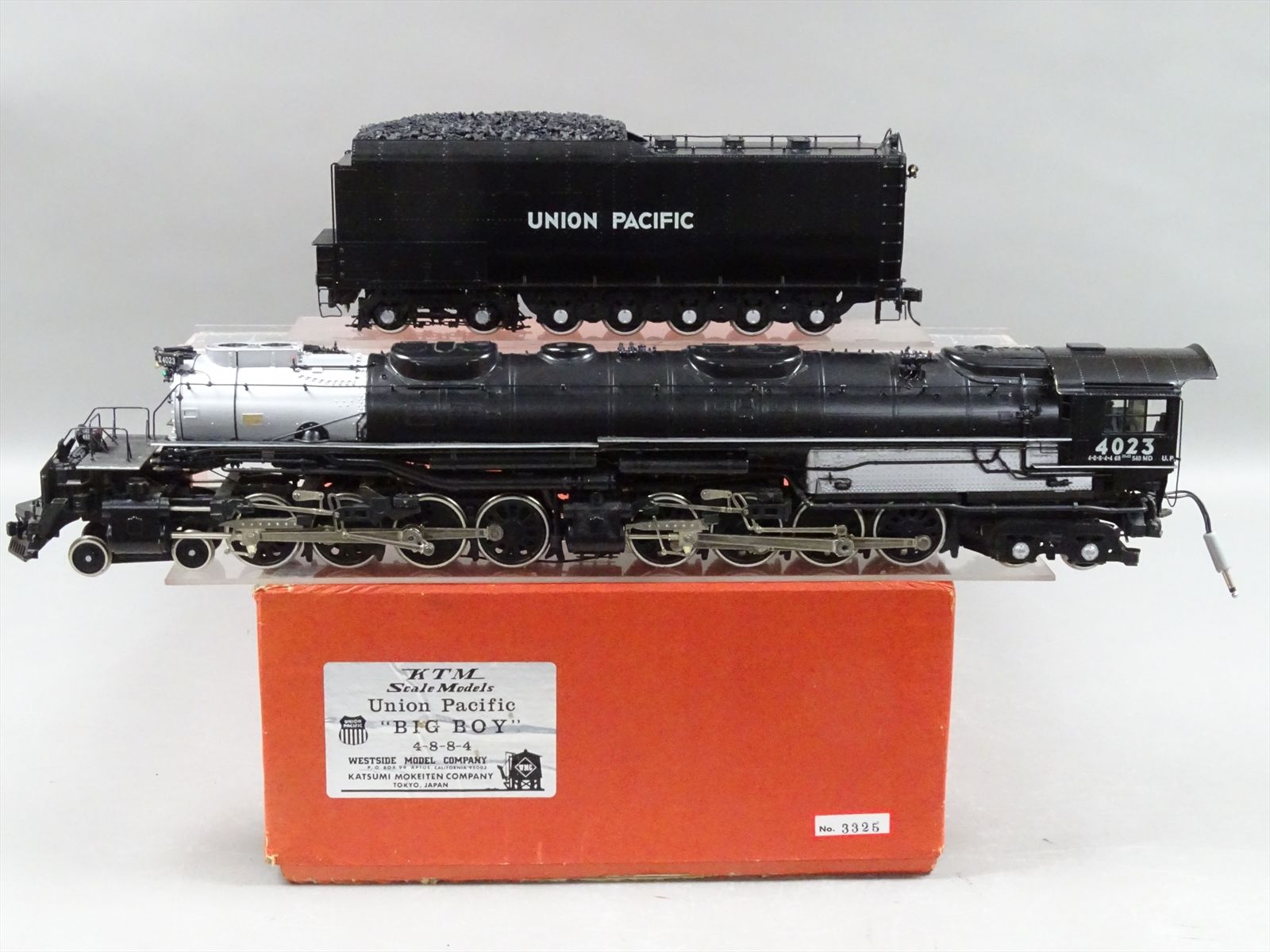 O Brass Model - WMC MO-38 UP Union Pacific Big Boy 4-8-8-4 #4023 ...