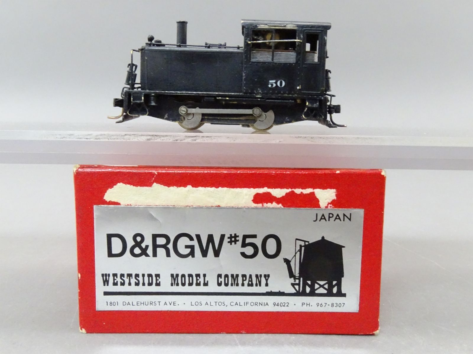 HOn3 Brass Model - WMC D&RGW Rio Grande Diesel Switcher #50 - Poor ...