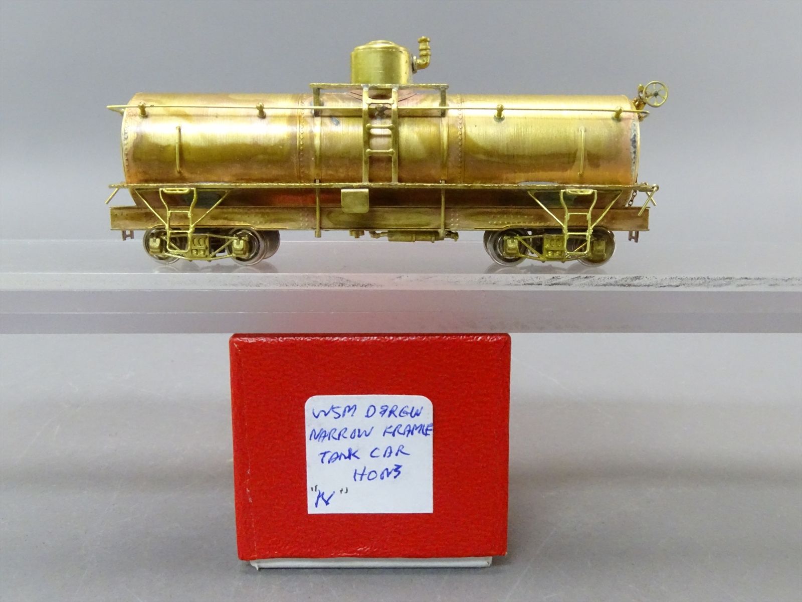 HOn3 Brass Model - WMC UTLX Narrow Frame Tank Car - Unpainted - 1973 ...