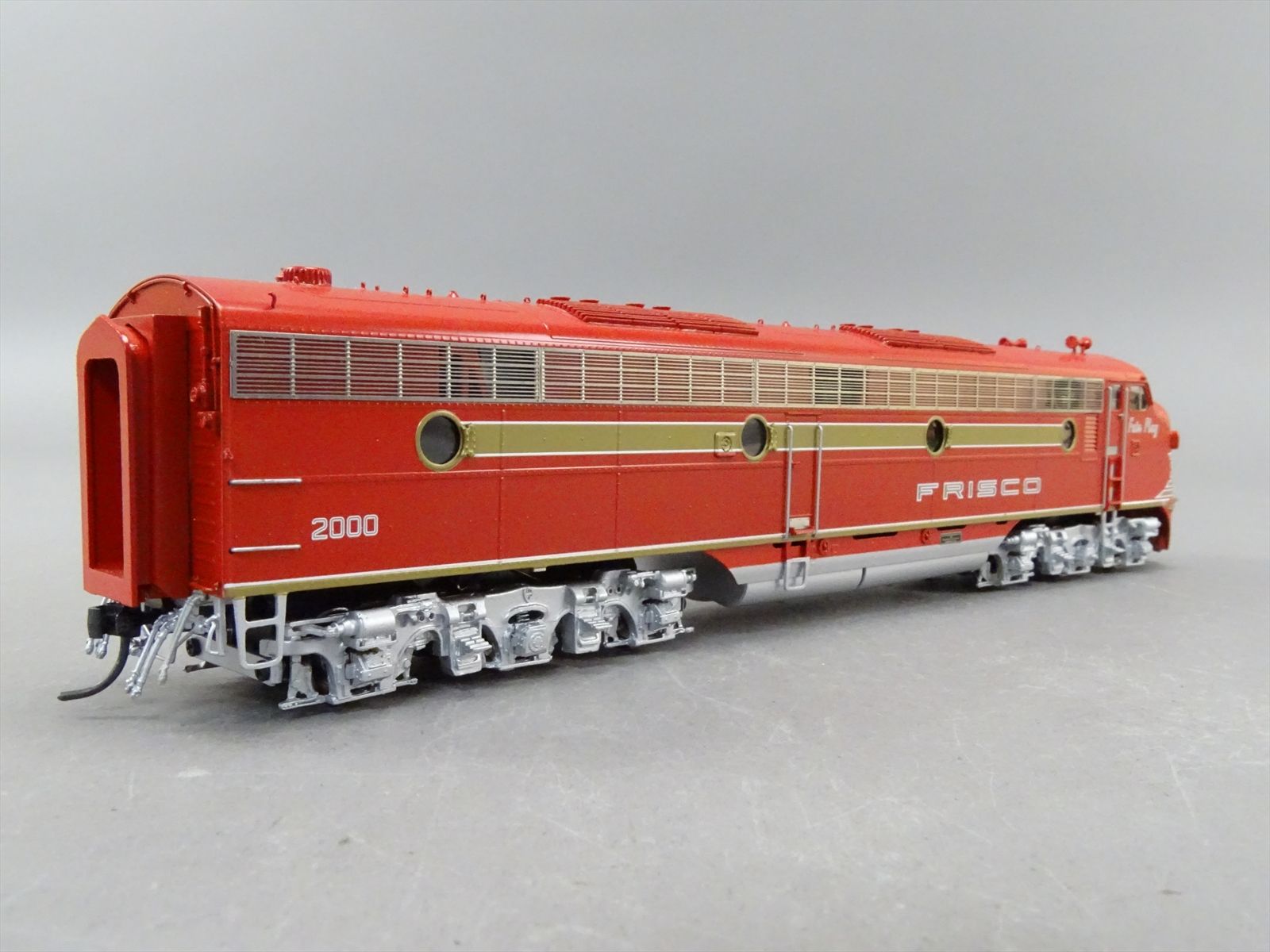 HO Brass Model - OMI AA-1157-1 SLSF Frisco E7 E7A E7AM #2000 Fair Play Racehorse Race Horse - F ...