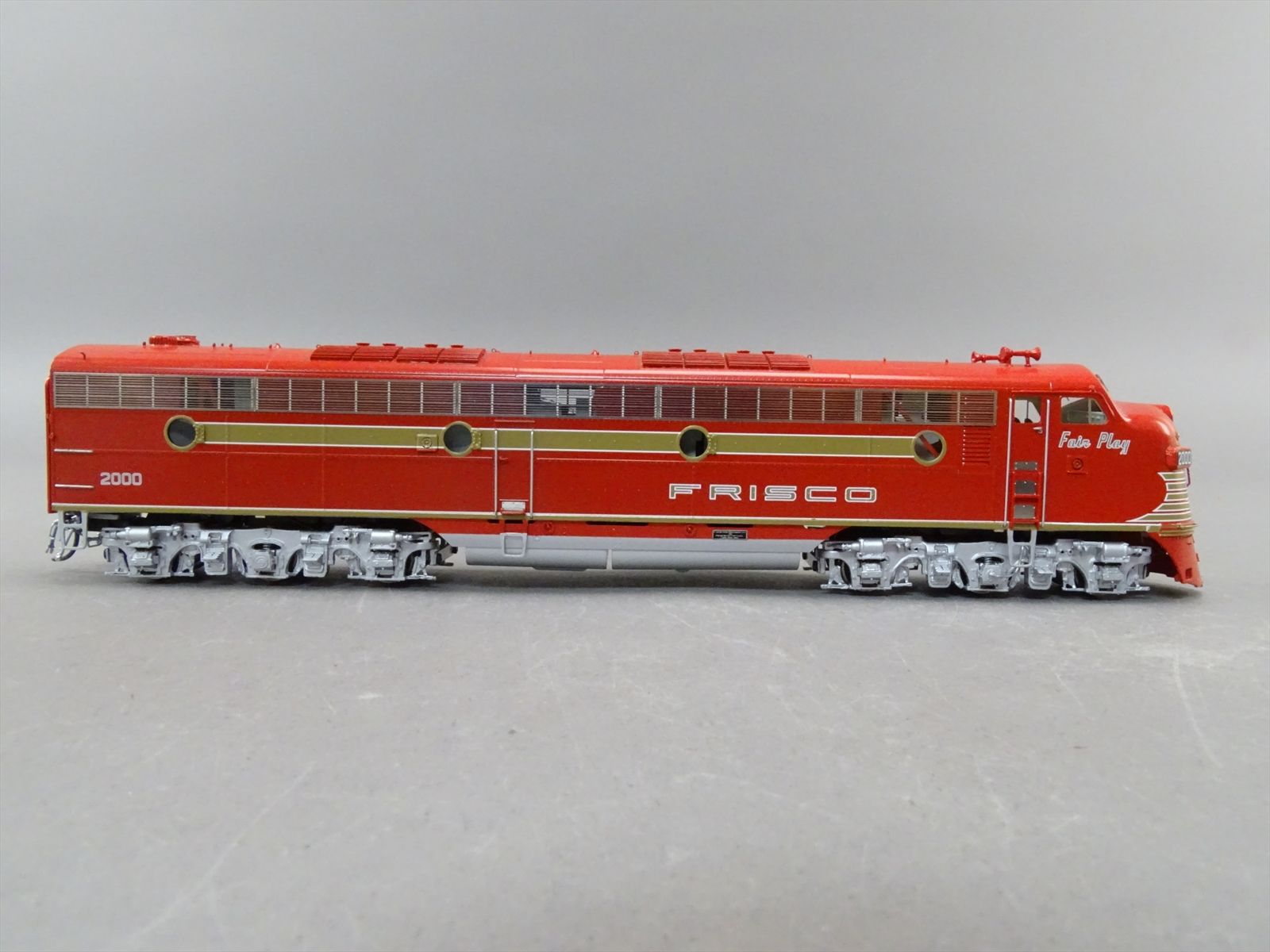 HO Brass Model - OMI AA-1157-1 SLSF Frisco E7 E7A E7AM #2000 Fair Play Racehorse Race Horse - F ...