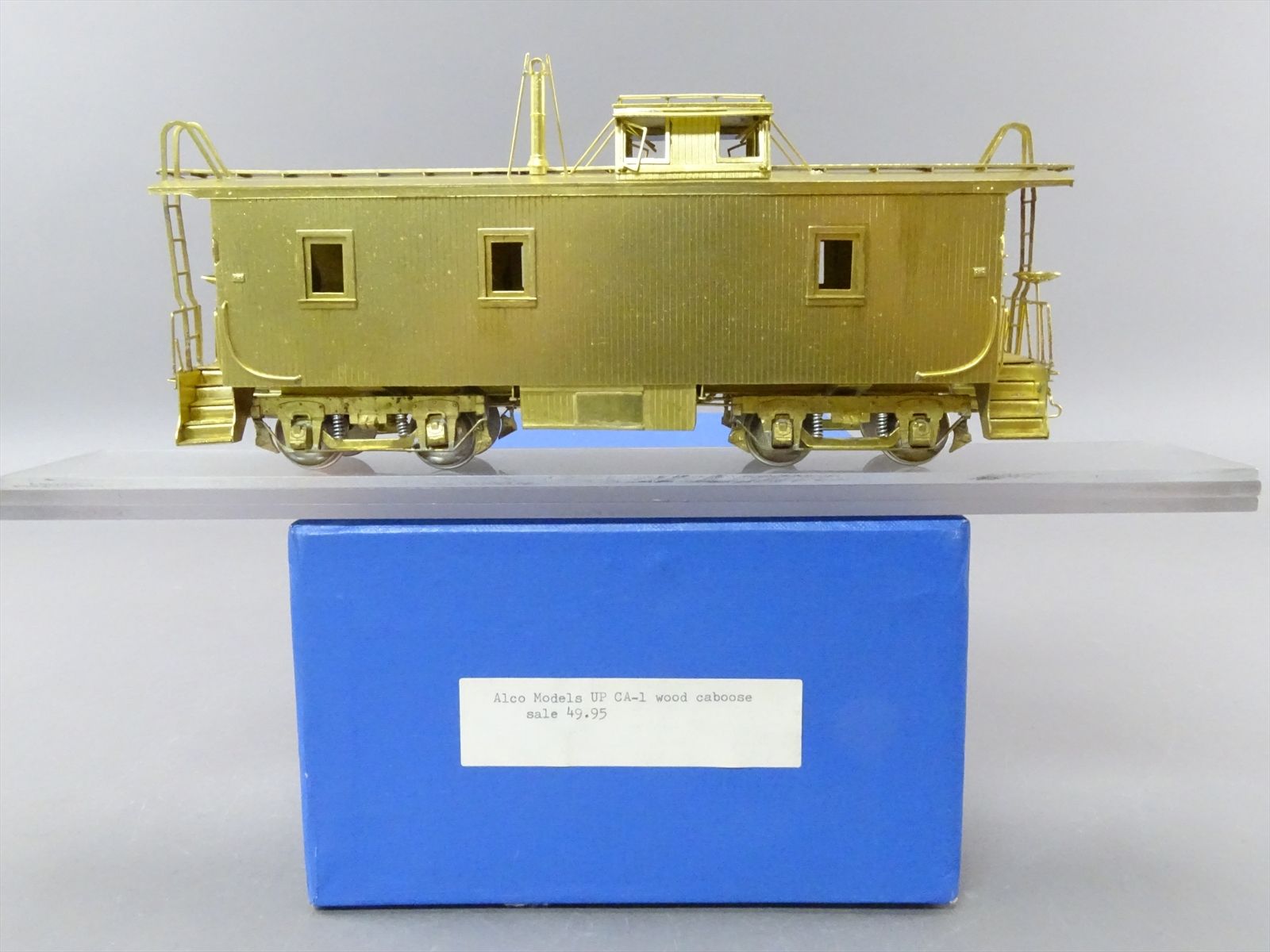 O Brass Model - ALCO X-132 UP Union Pacific CA-1 Wood Caboose ...