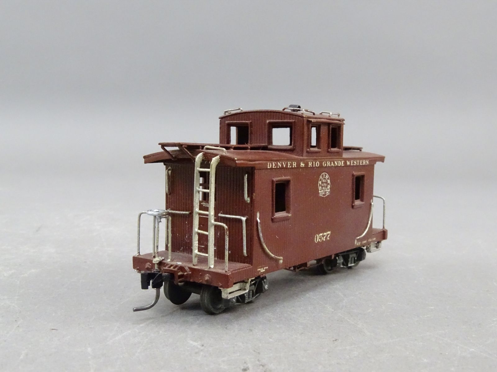 HOn3 Brass Model - NJCB RS-644-3 D&RGW Rio Grande Short Caboose #0577 ...