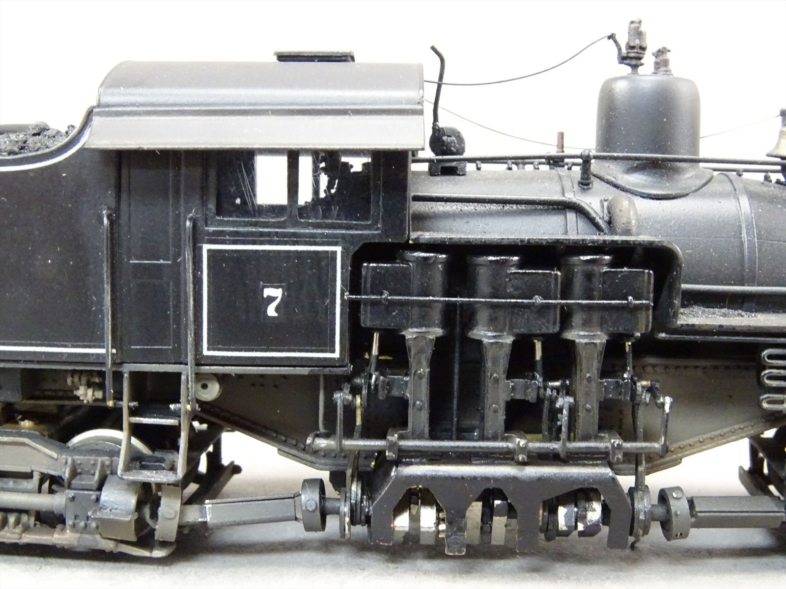 HO Brass Model - Key Meadow River Logging 3-Truck Shay #7 - Custom ...