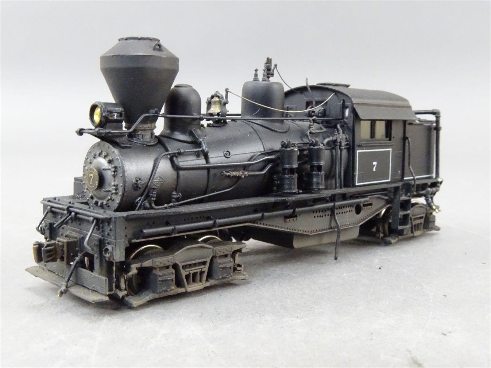 HO Brass Model - Key Meadow River Logging 3-Truck Shay #7 - Custom ...