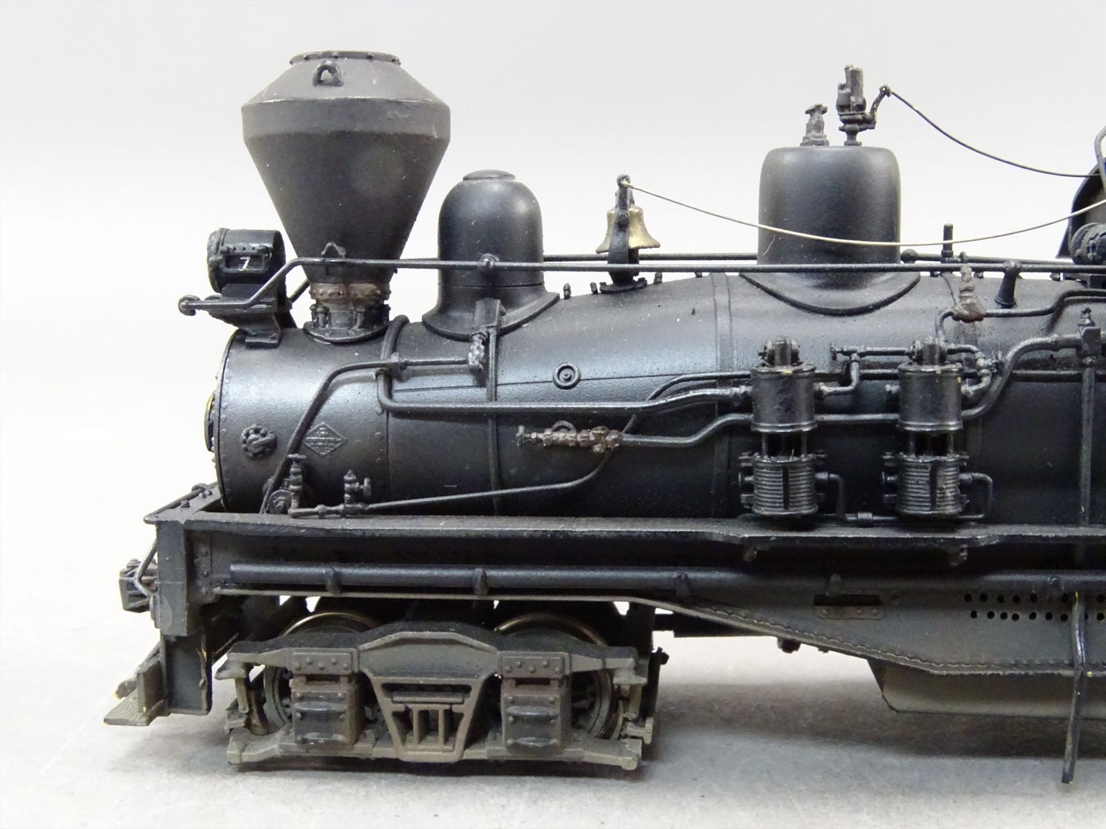 HO Brass Model - Key Meadow River Logging 3-Truck Shay #7 - Custom ...