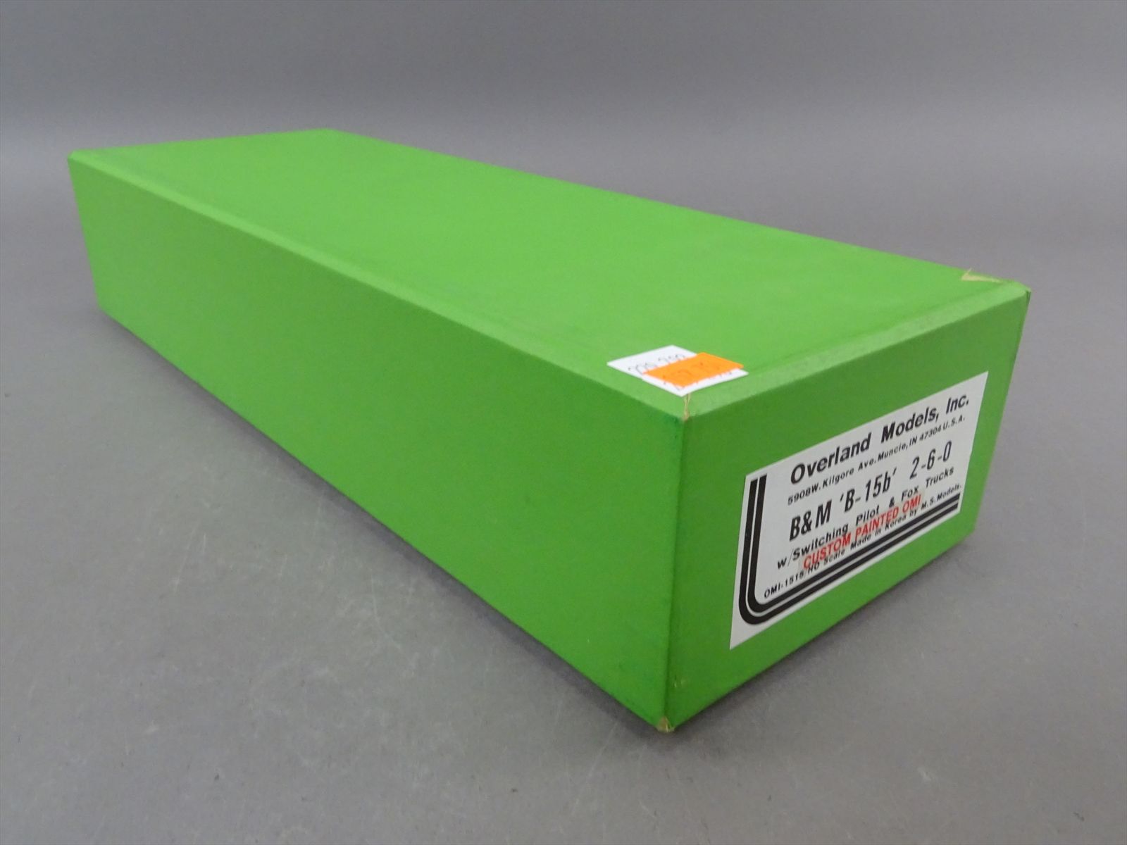 HO Brass Model - OMI 1515.1 B&M Boston & Maine B-15b w/ Switching Pilot ...