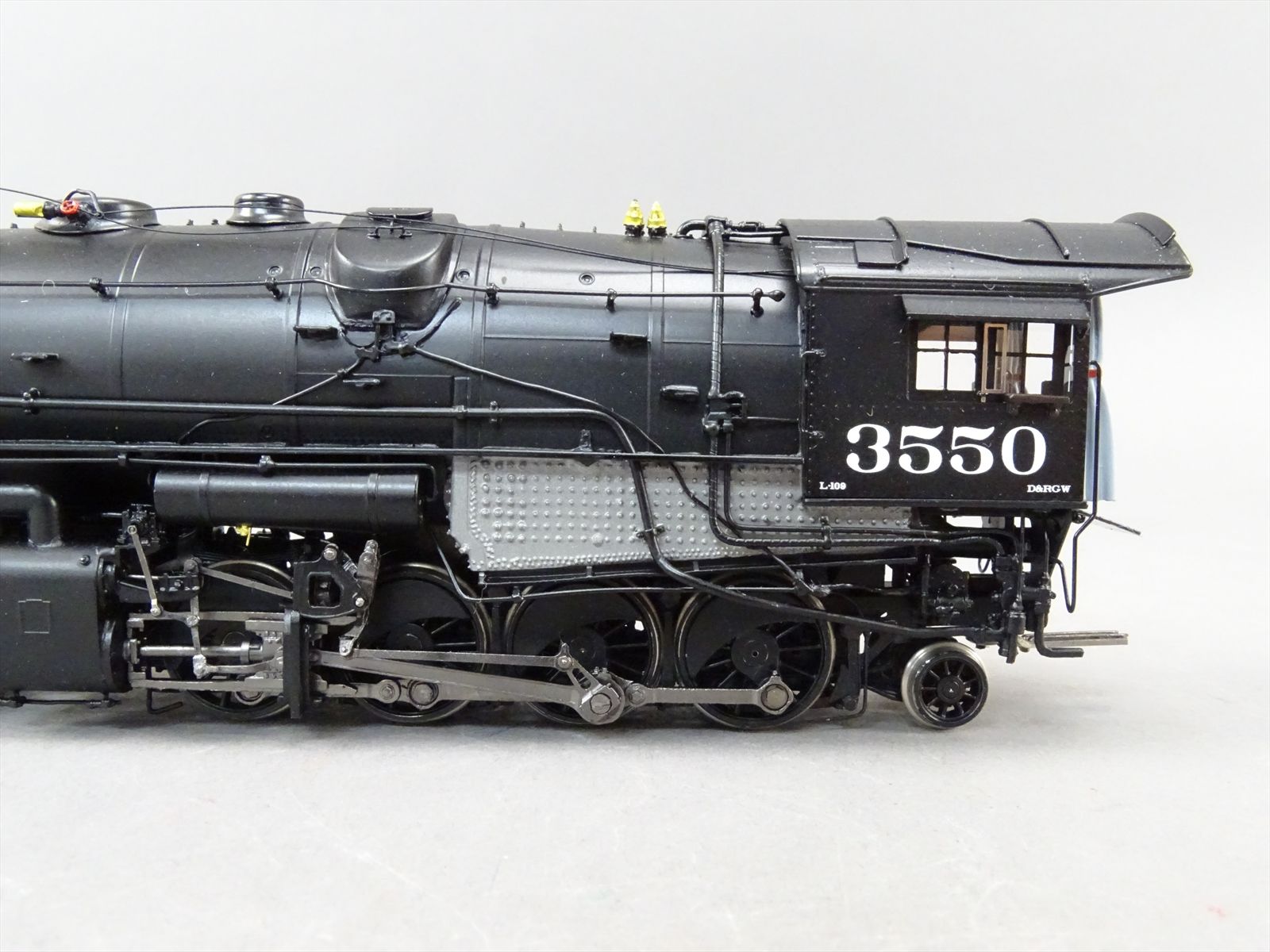 HO Brass Model - DP 6001 D&RGW Rio Grande L-109 2-8-8-2 #3550 - F/P ...