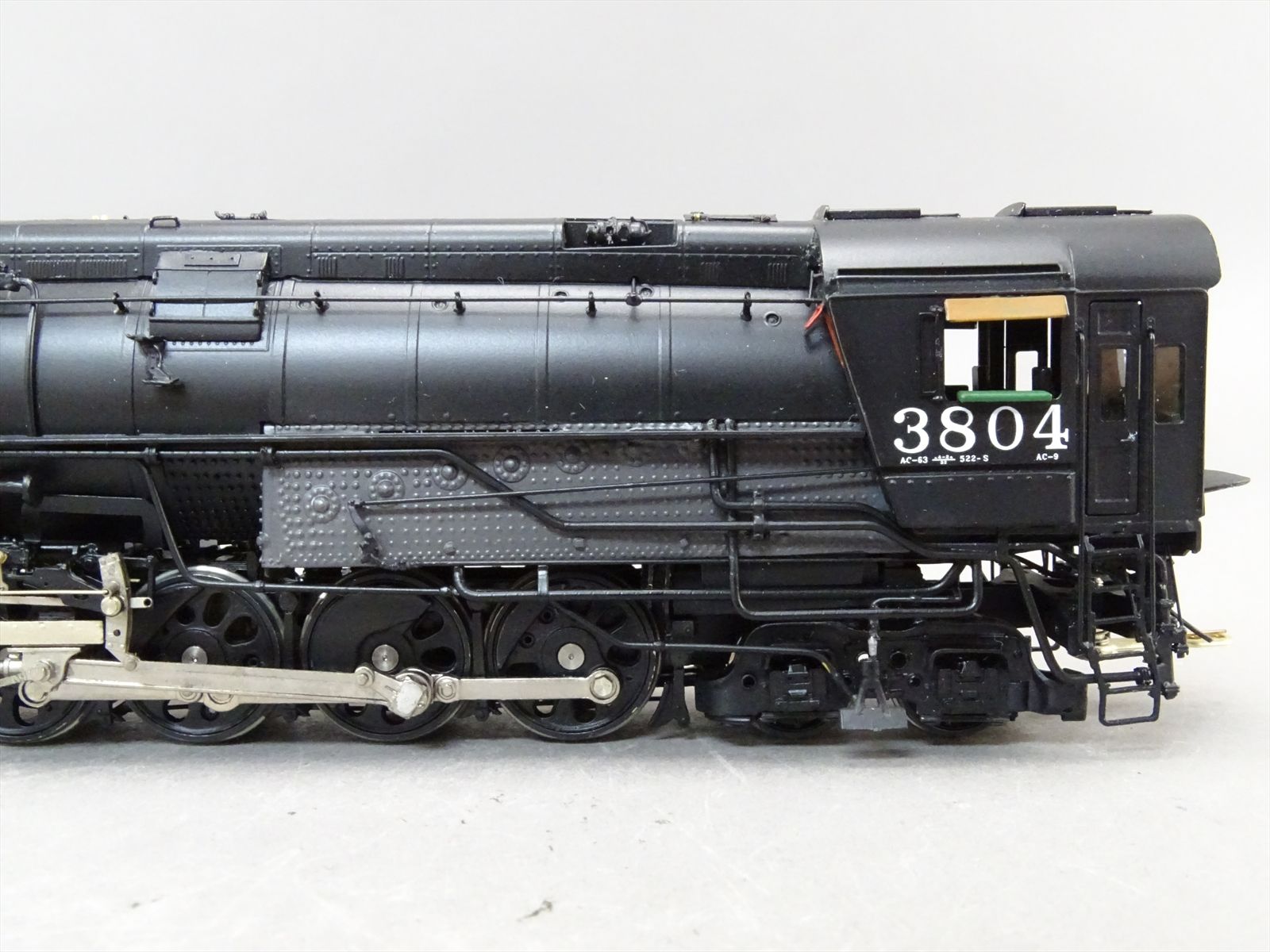 HO Brass Model - Key CS#122 SP Southern Pacific Oil AC-9 2-8-8-4 #3804 - F/P - 1998 Run - Samhongsa