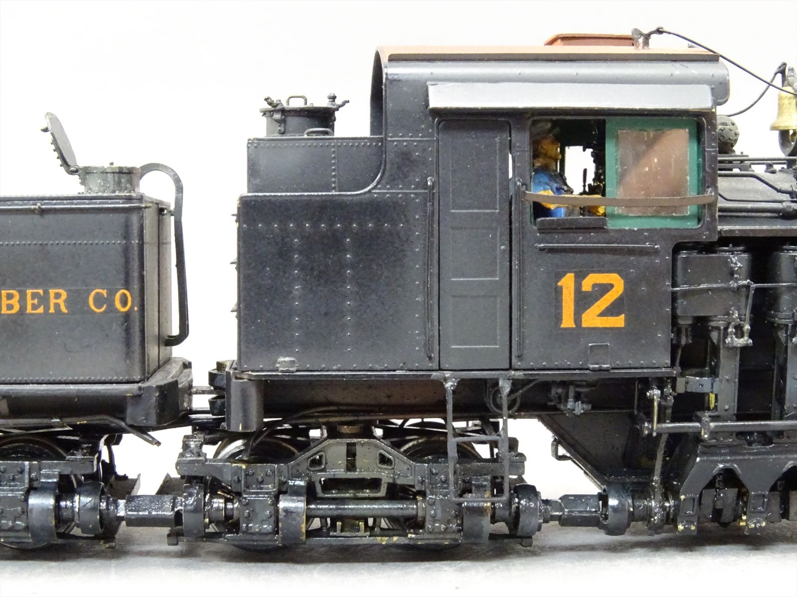 Sn3 Brass Model - PBL WSLCo WestSide Lumber 3-Truck Shay #12 - Custom ...