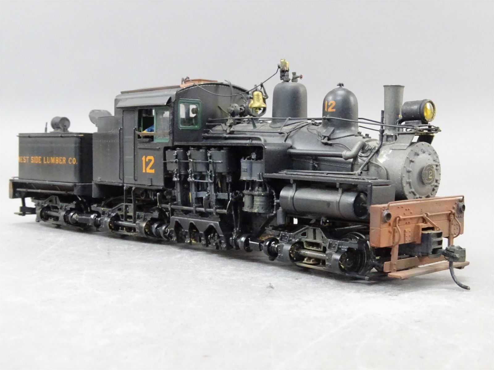 Sn3 Brass Model - PBL WSLCo WestSide Lumber 3-Truck Shay #12 - Custom ...