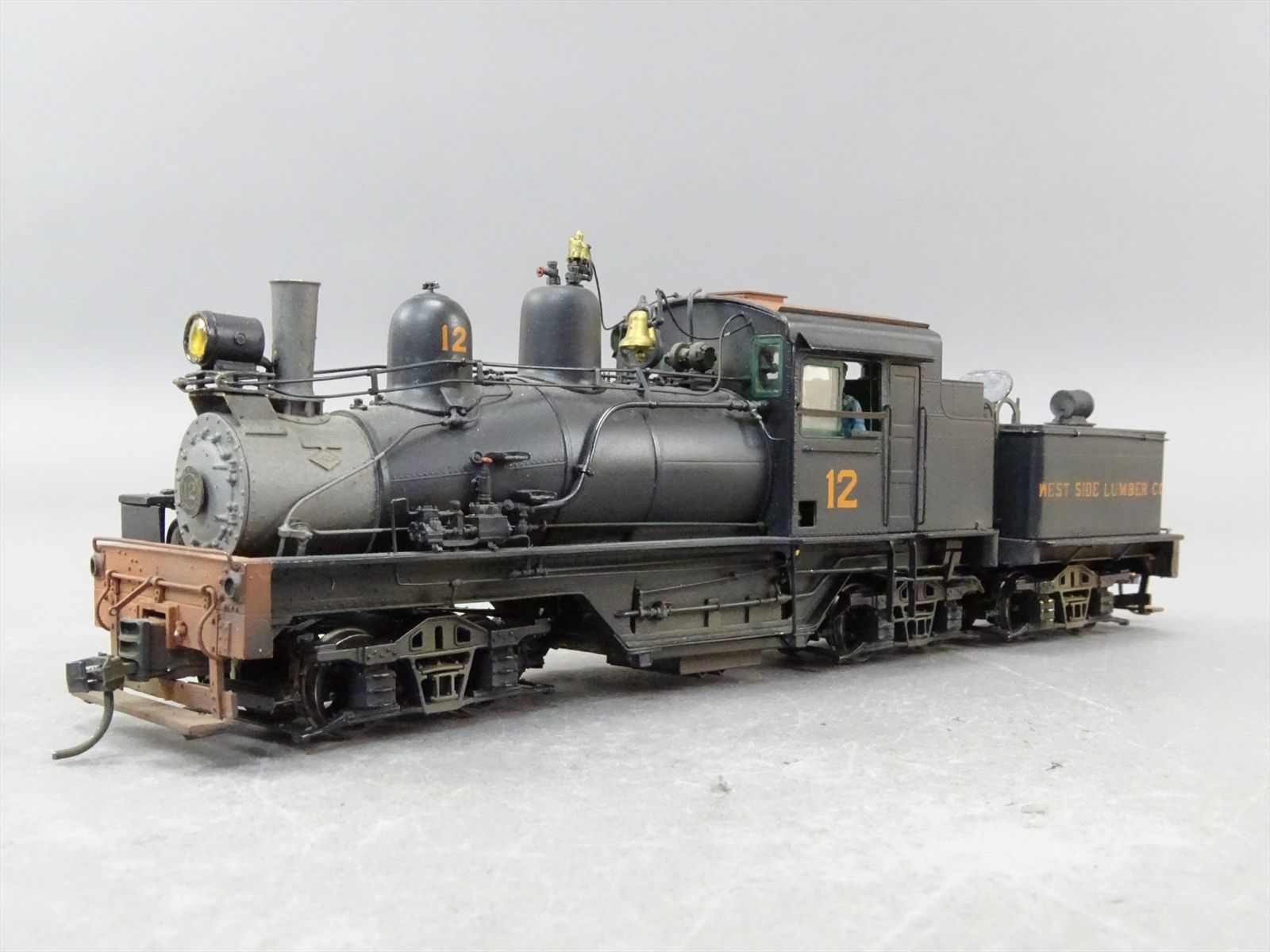 Sn3 Brass Model - PBL WSLCo WestSide Lumber 3-Truck Shay #12 - Custom ...