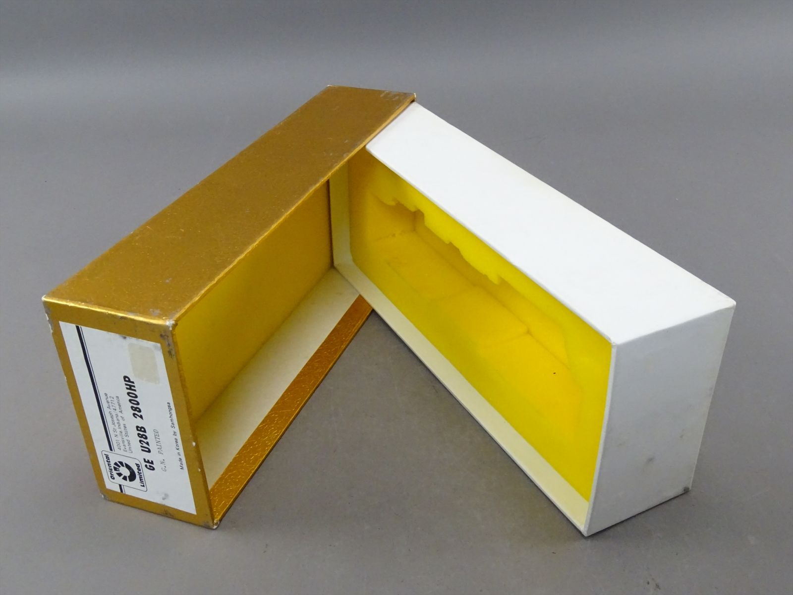 HO Brass Model - Oriental GN Great Northern GE U28B 2800HP #2527 - F/P - 1985 Run - Samhongsa