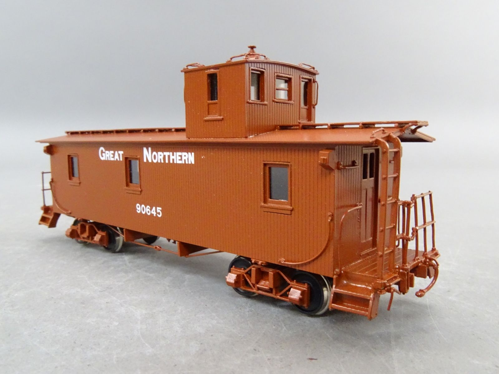HO Brass Model - NBL GN-5.1 GN Great Northern 33' Truss Rod Caboose #90645 - F/P - 2014 Run ...
