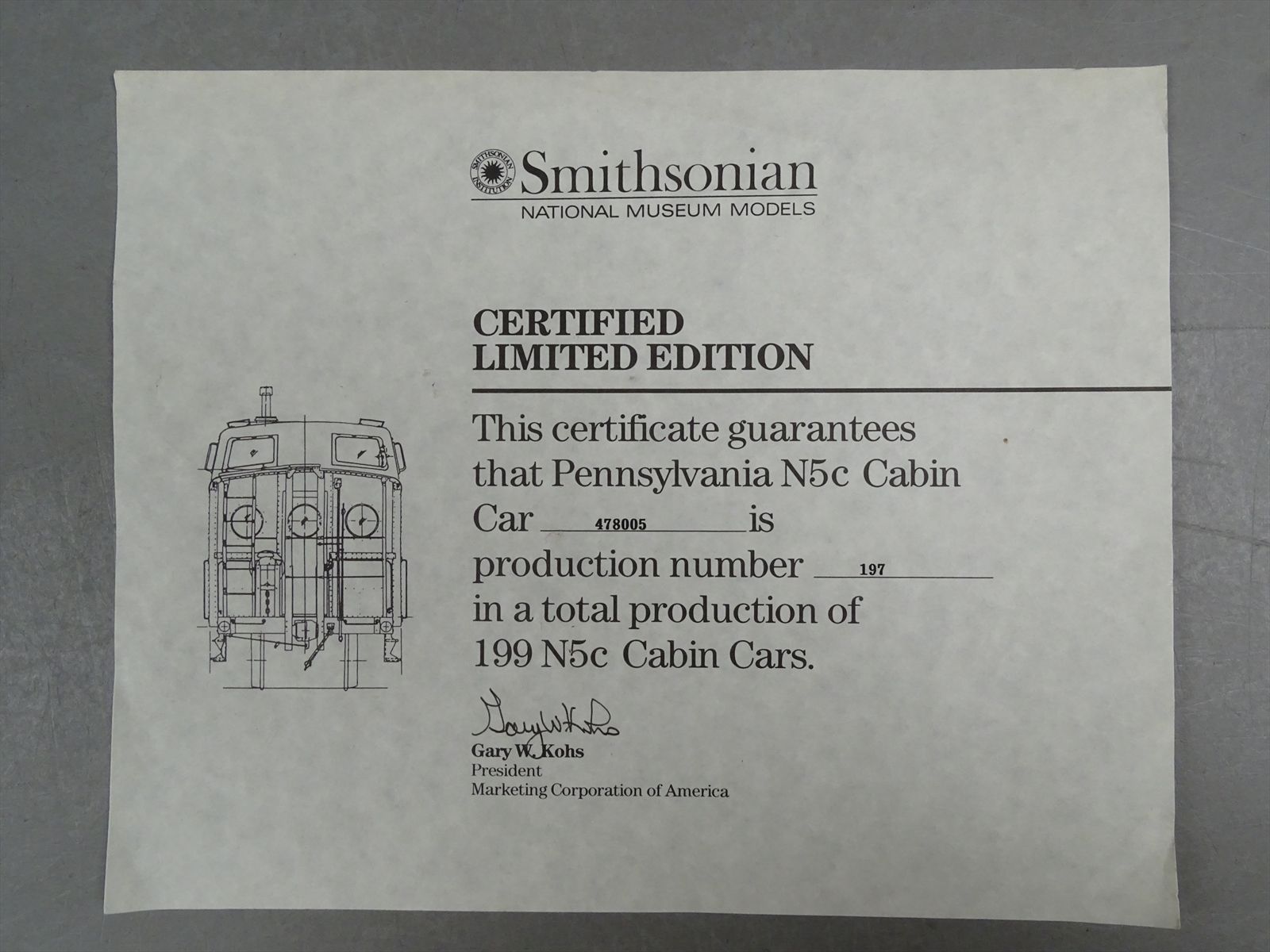 G Brass Model - FAM PRR Pennsylvania N5c Caboose #478005 - F/P - 1993 ...