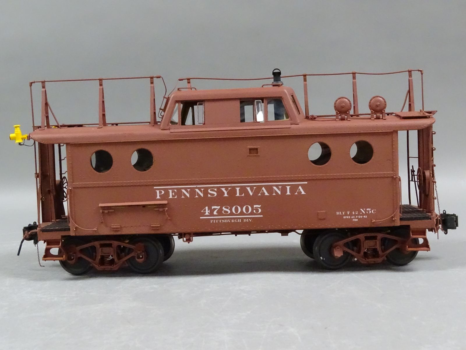 G Brass Model - FAM PRR Pennsylvania N5c Caboose #478005 - F/P - 1993 ...